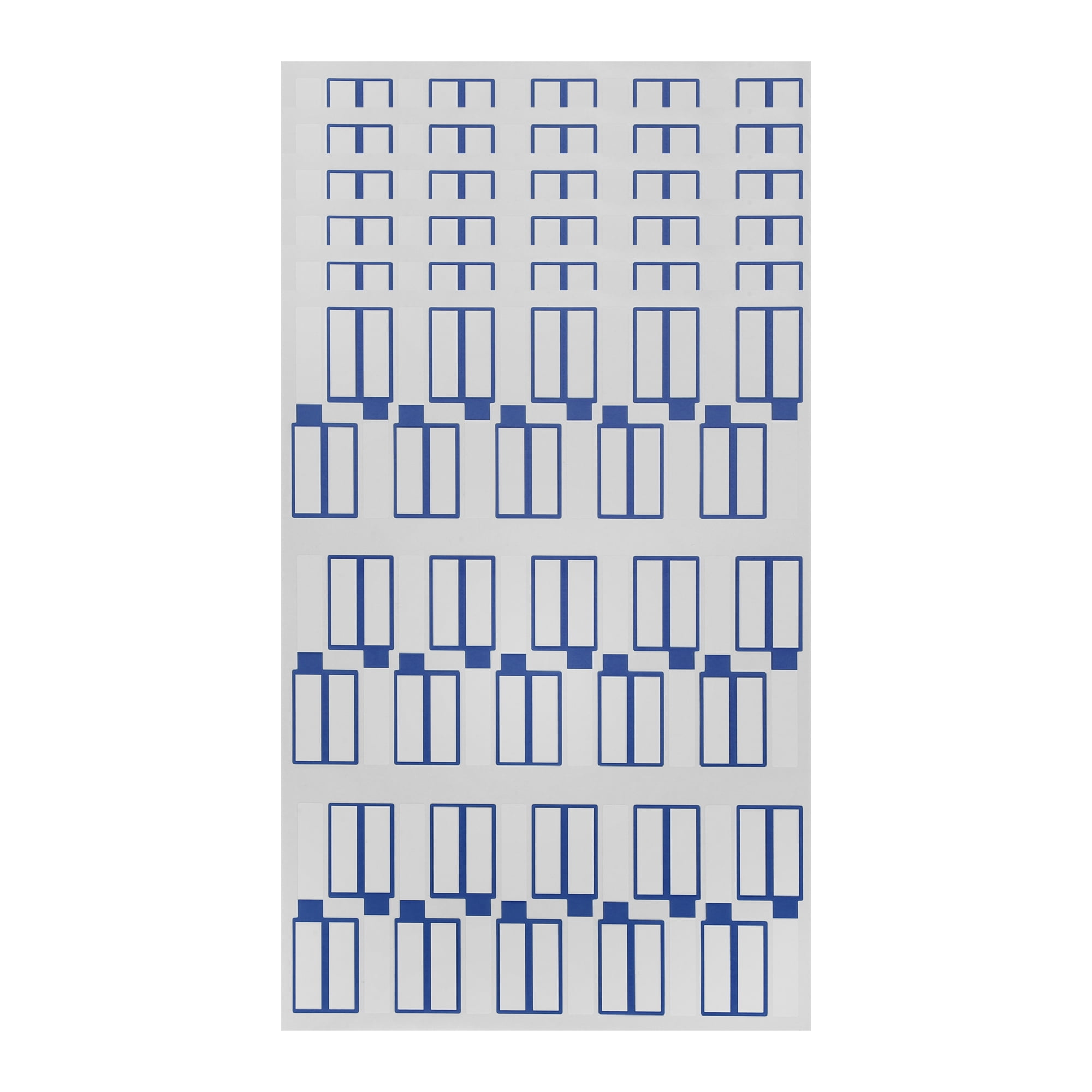 Unique Bargains 6 Pcs P-Type Handwritten New Model Gift stickers 3.31 ...