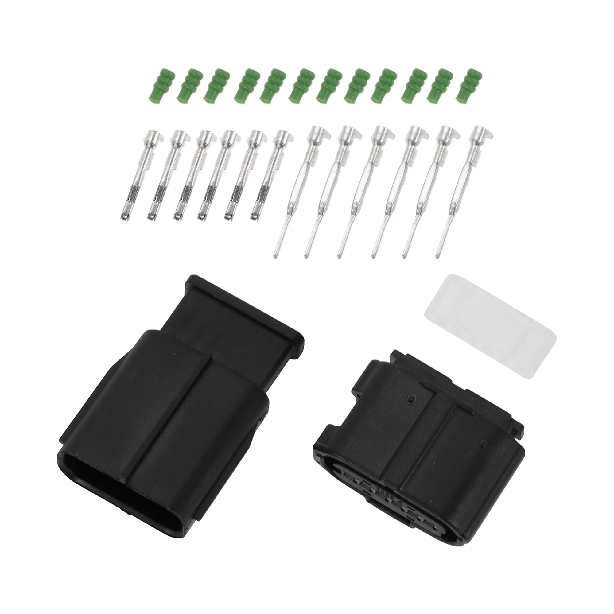 Unique Bargains 6 Pin Accelerator Pedal Connector Plug Male Female Wire ...