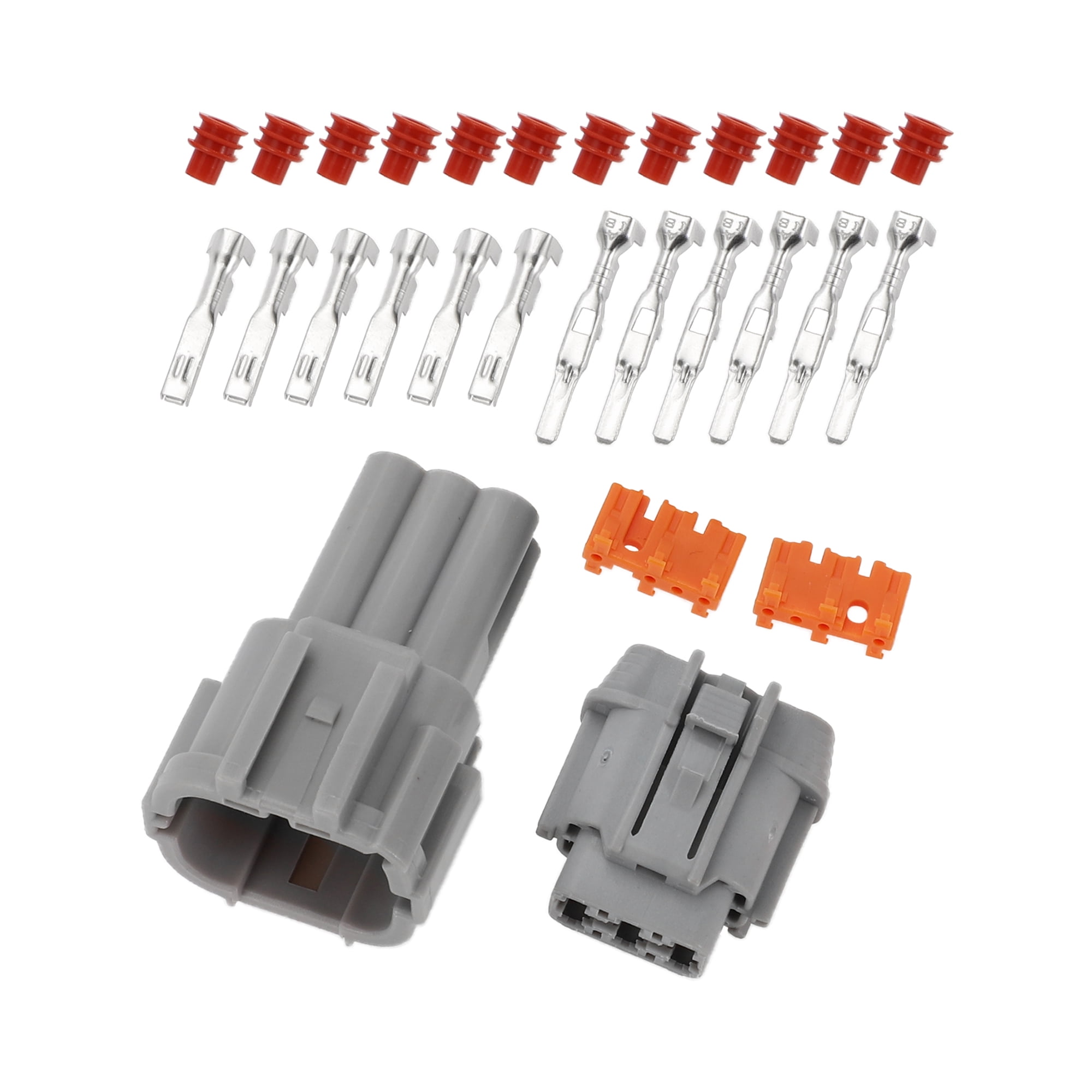 Unique Bargains 6 Pin Headlight Daytime Running Connector Plug for ...