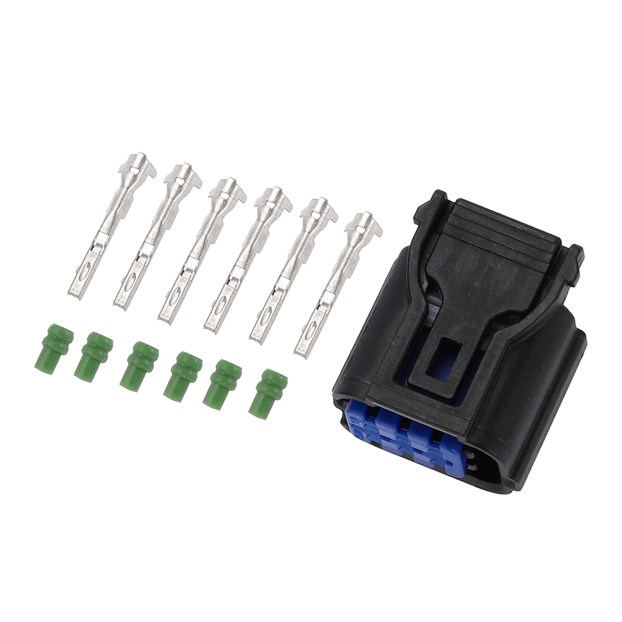 Unique Bargains 6 Pin Rear Tail light Connector Plug Waterproof Female ...