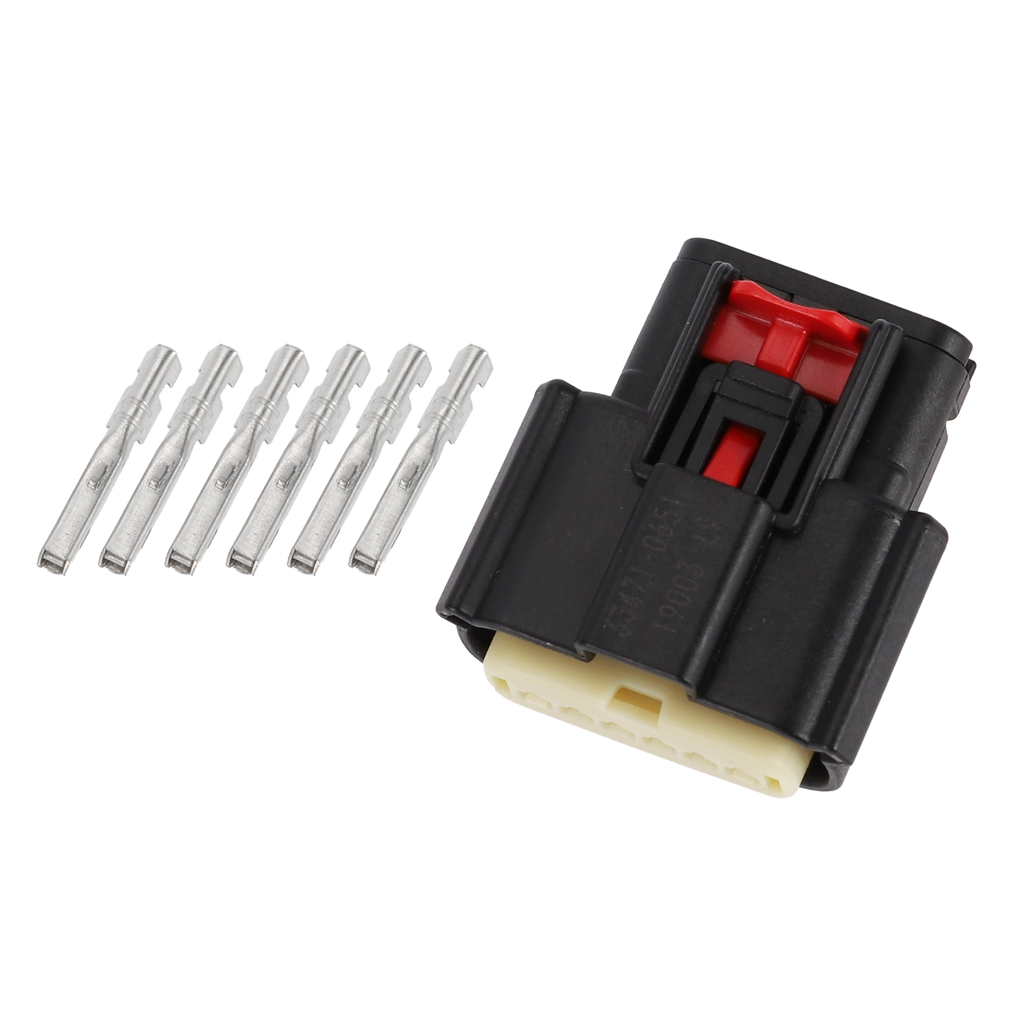 Unique Bargains 6 Pin Throttle Body Control Actuator Connector Plug ...