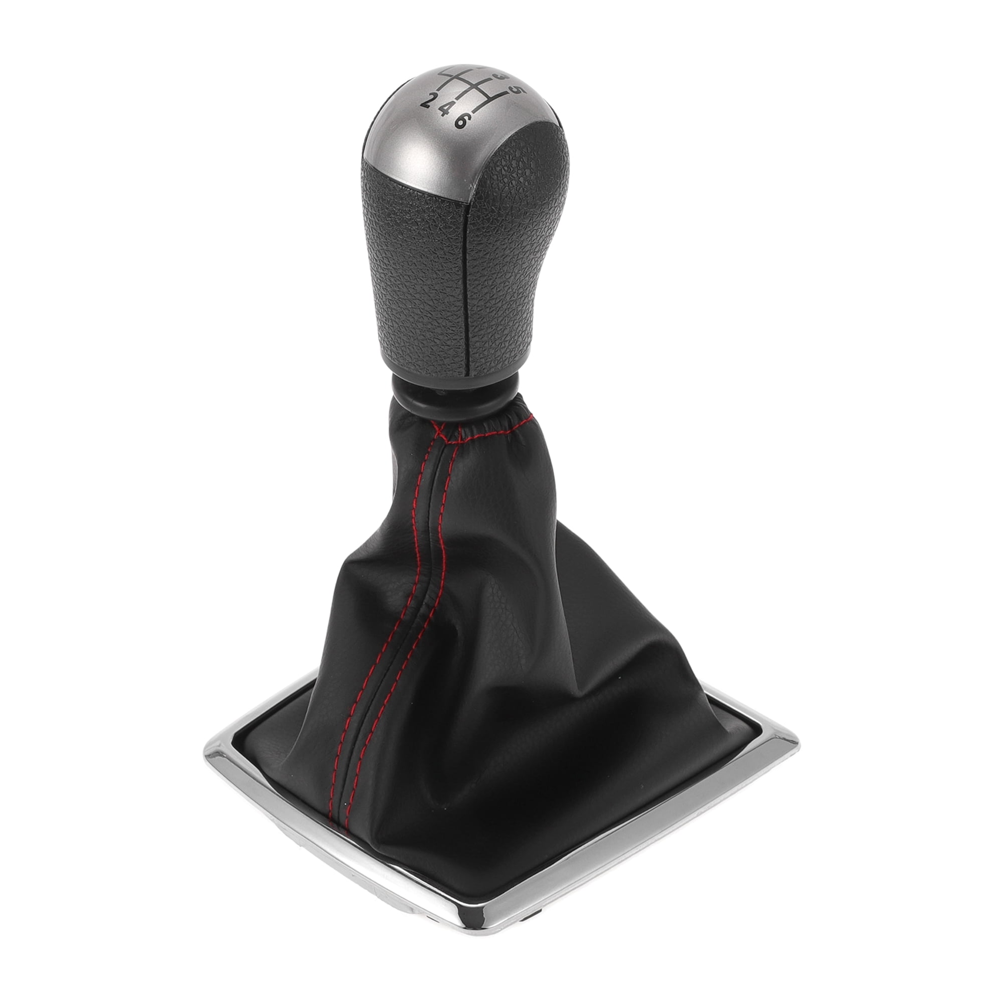 Unique Bargains 6 Speed Manual Gear Shifter Knob with Cover for Ford ...