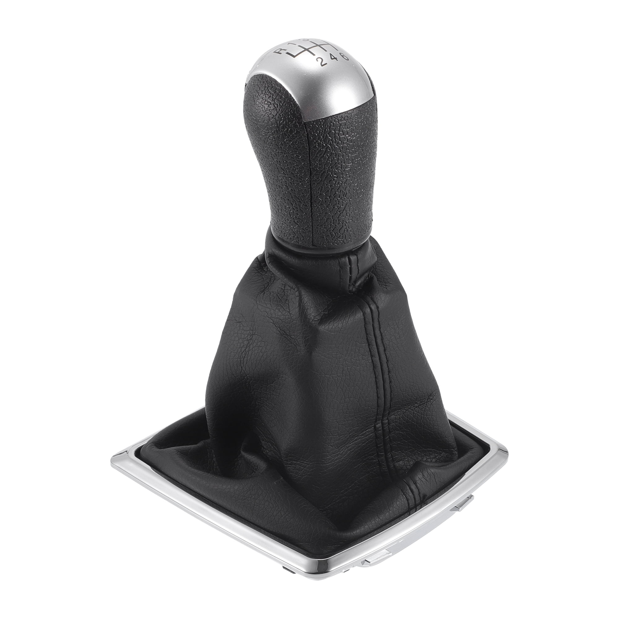 Unique Bargains 6 Speed Manual Gear Shifter Knob with Cover - Stick ...