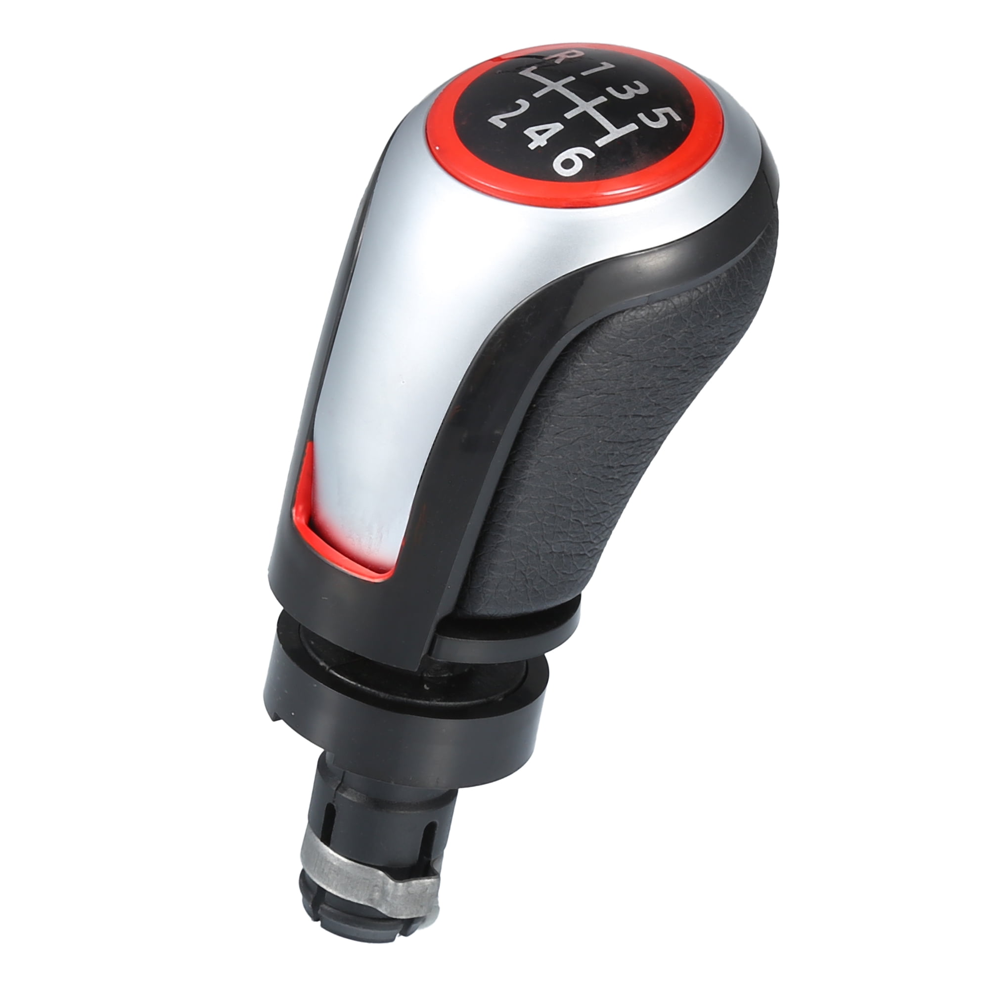 Unique Bargains 6 Speed Shift Knob Manual Gear Shift Lever for VW Golf ...