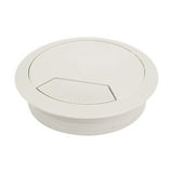 Unique Bargains 60mm Mounting Hole Gray Plastic PC Computer Desk Table ...