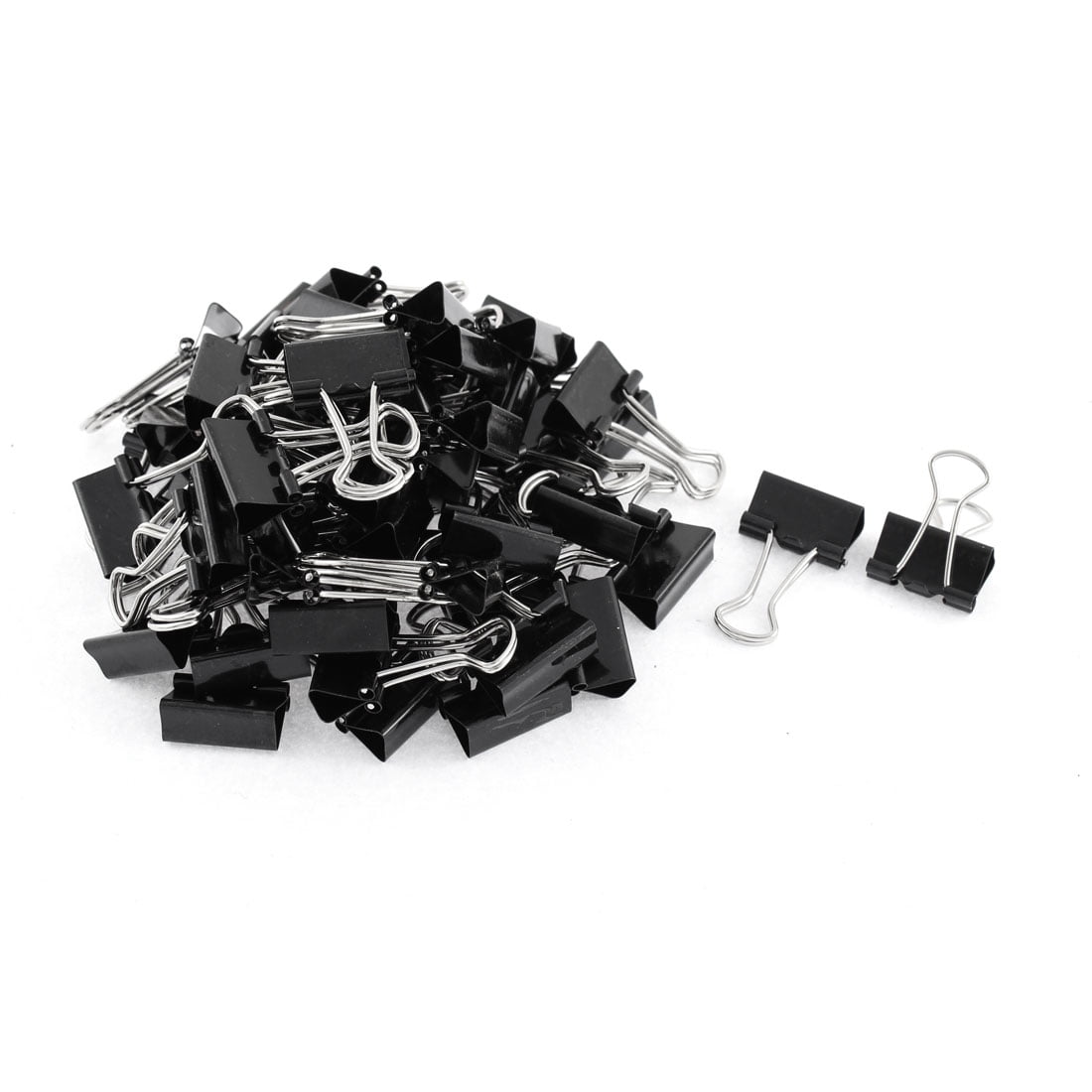 Unique Bargains 60pcs 20mm Metal Desk Paper Document Office Stationery ...