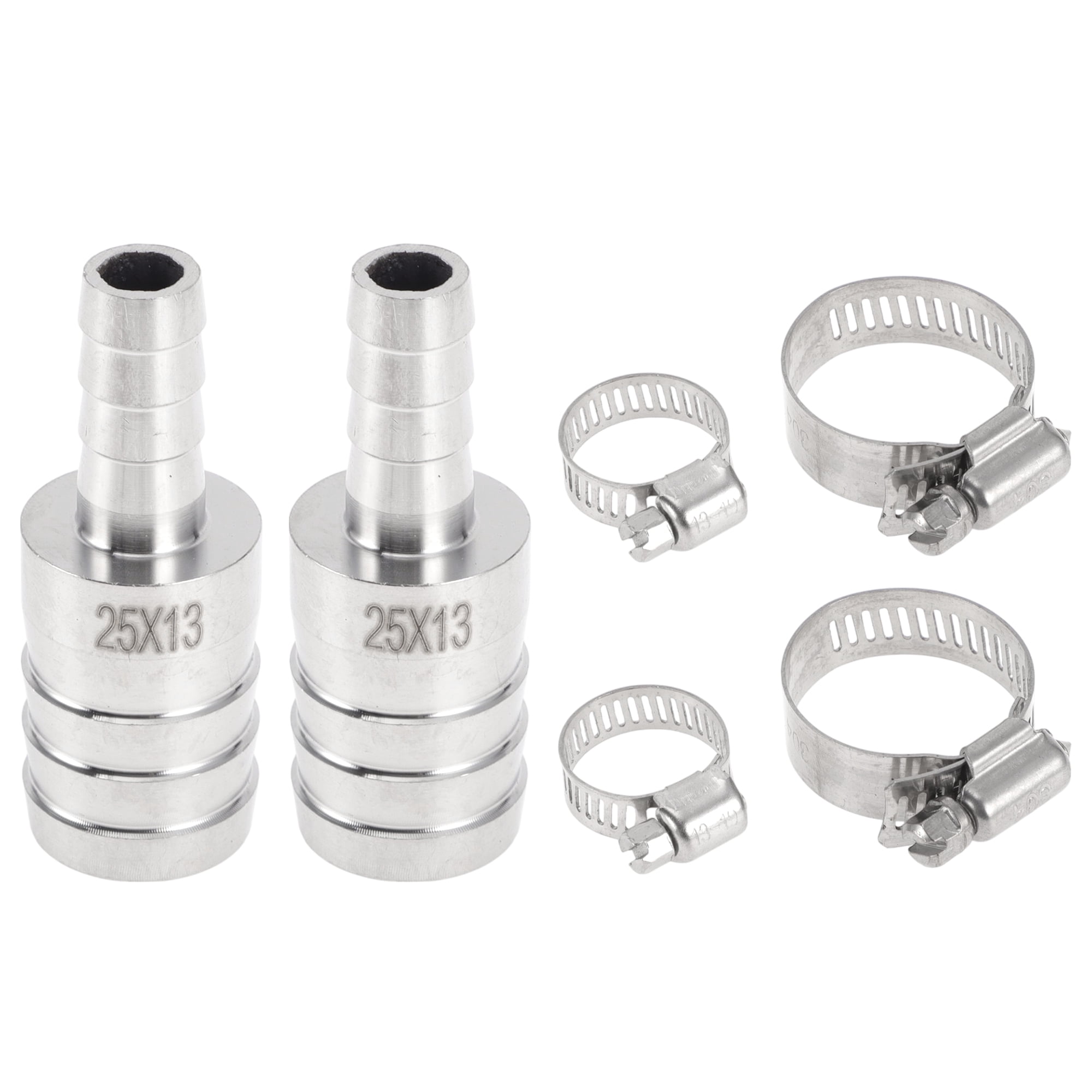 Unique Bargains 63/64"x33/64" Hose Barb Fittings for Air Water Oil Gas ...