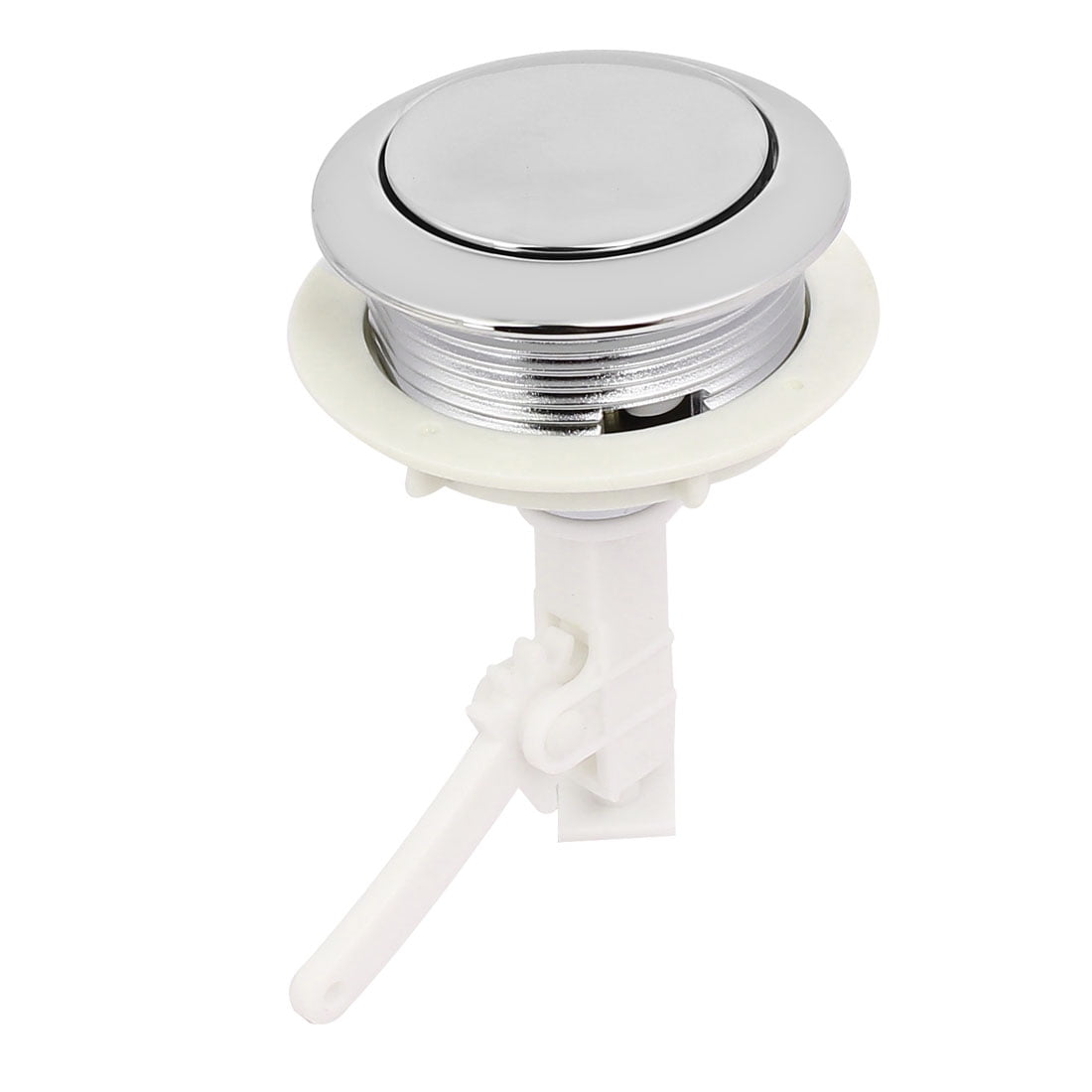 Unique Bargains 64mmx93mm Round Head ABS Flush Toilet Push Button ...