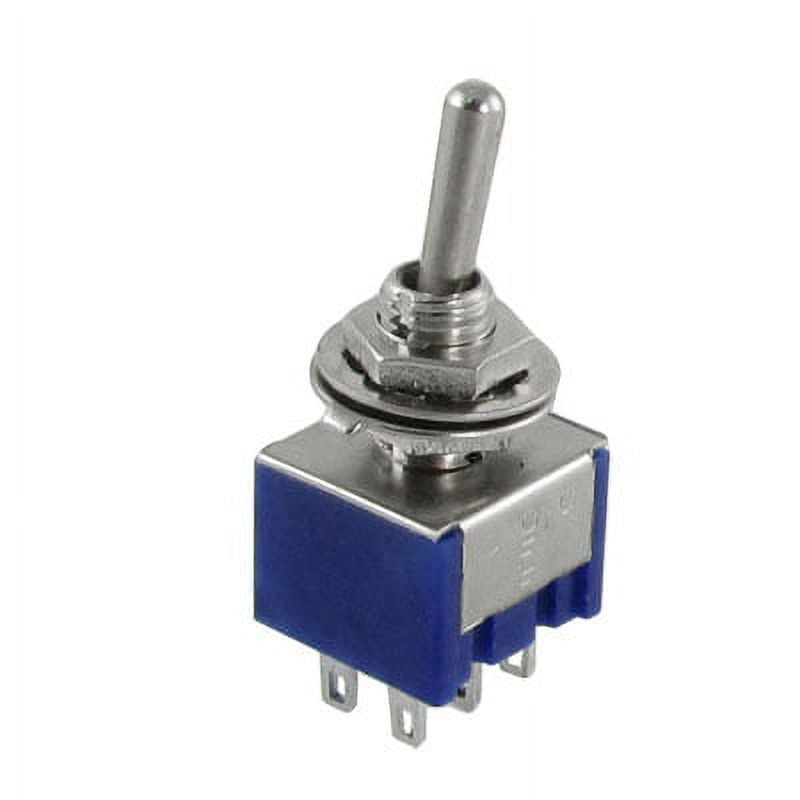 Unique Bargains 6A/125VAC 3A/250VAC ON-Center OFF-ON 3 Way Toggle ...
