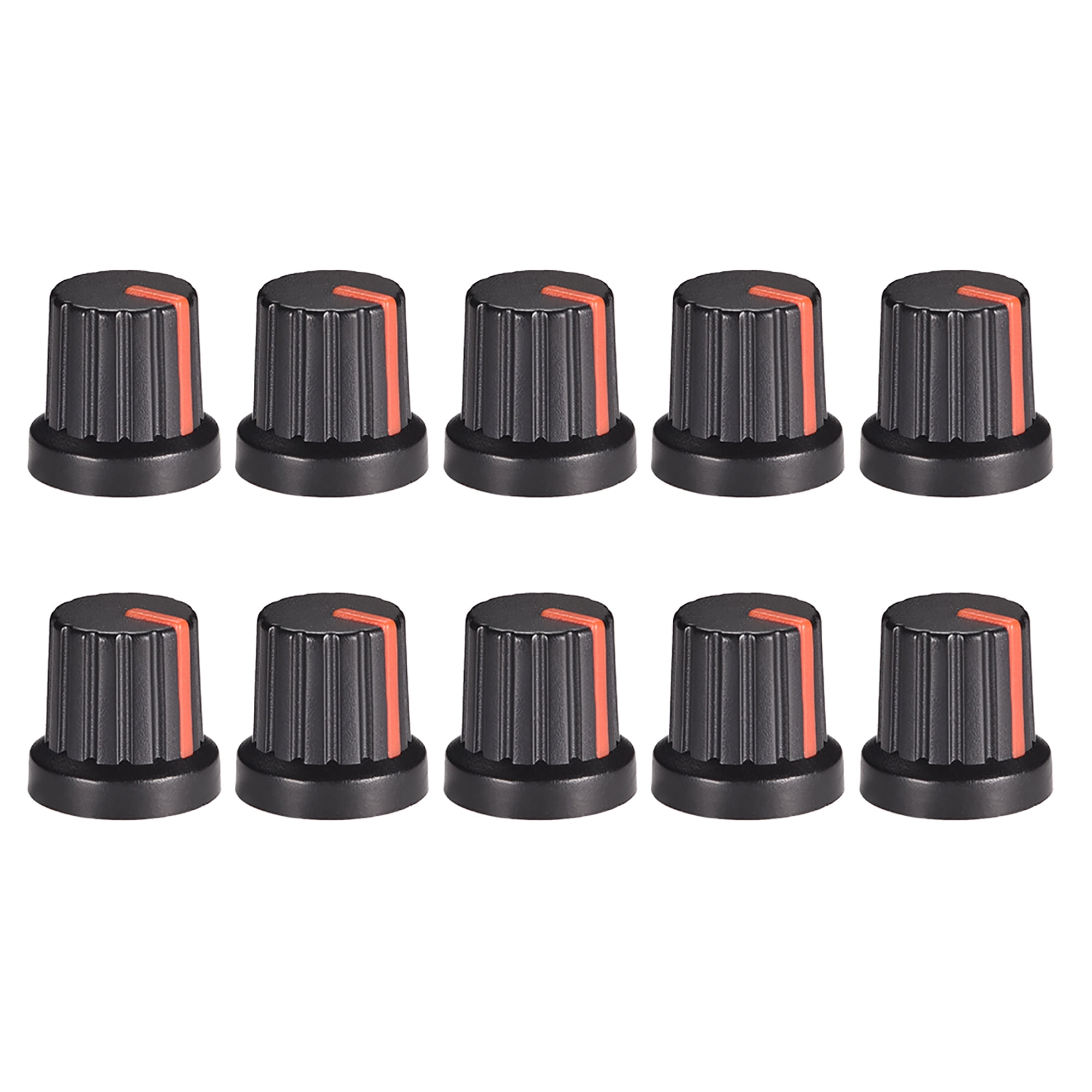 Unique Bargains 6mm Shaft Hole Knob for Speaker Effect Pedal Amplifier ...