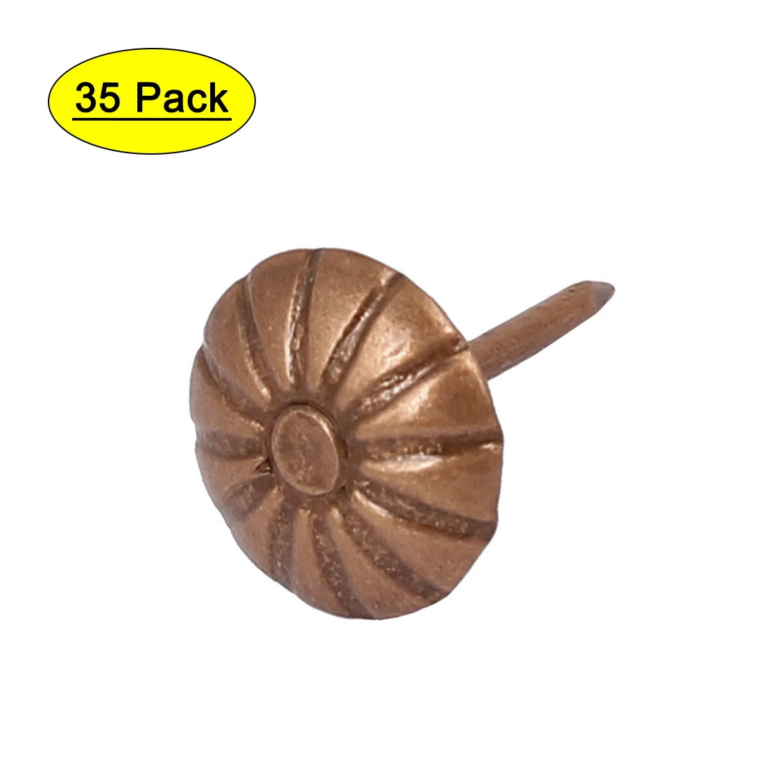 Unique Bargains 7/16" Dia Drawing Pin Upholstery Nail Tack Pushpin ...