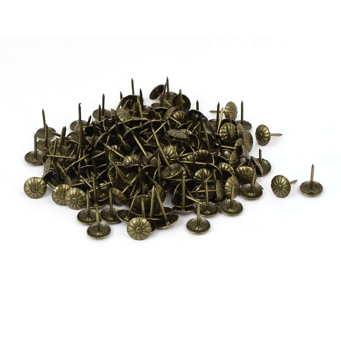 Unique Bargains 7/16" Dia Upholstery Decorative Nail Tack Thumbtack ...