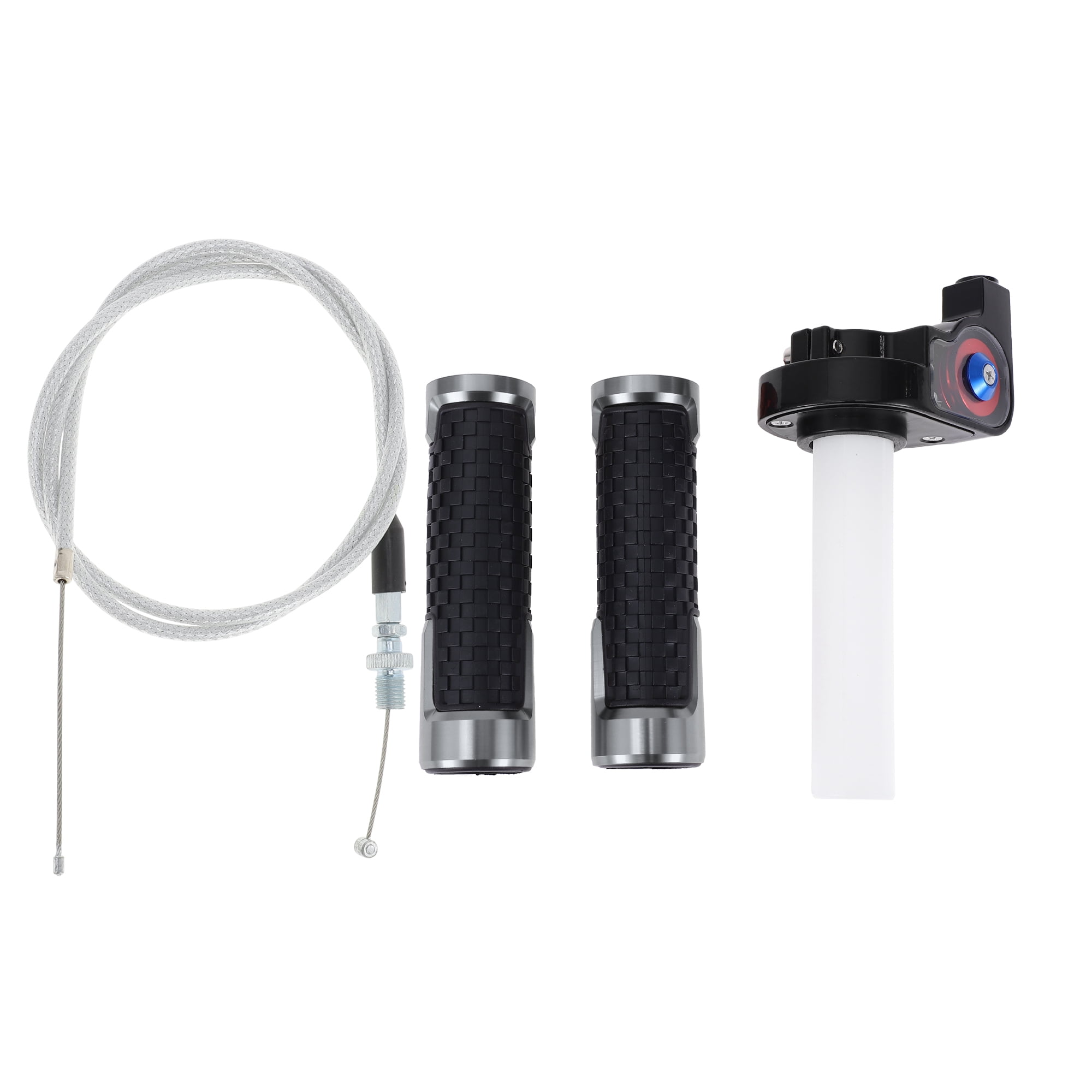 Unique Bargains 7/8" 22mm 15/16" 24mm Motorcycle Hand Grips Cover Kit ...