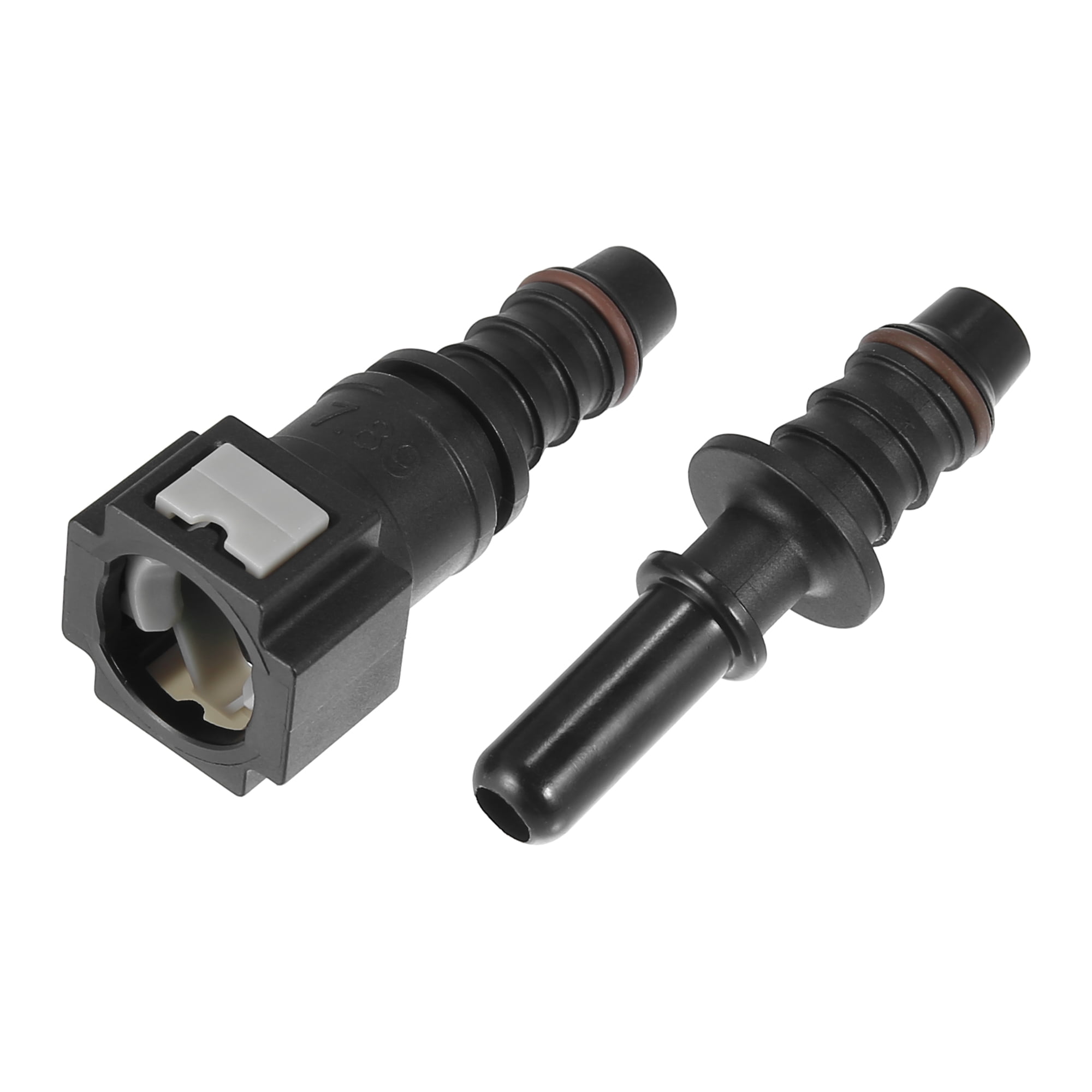 Unique Bargains 7.89mm SAE to 10.5mm Straight Fuel Line Hose Quick ...
