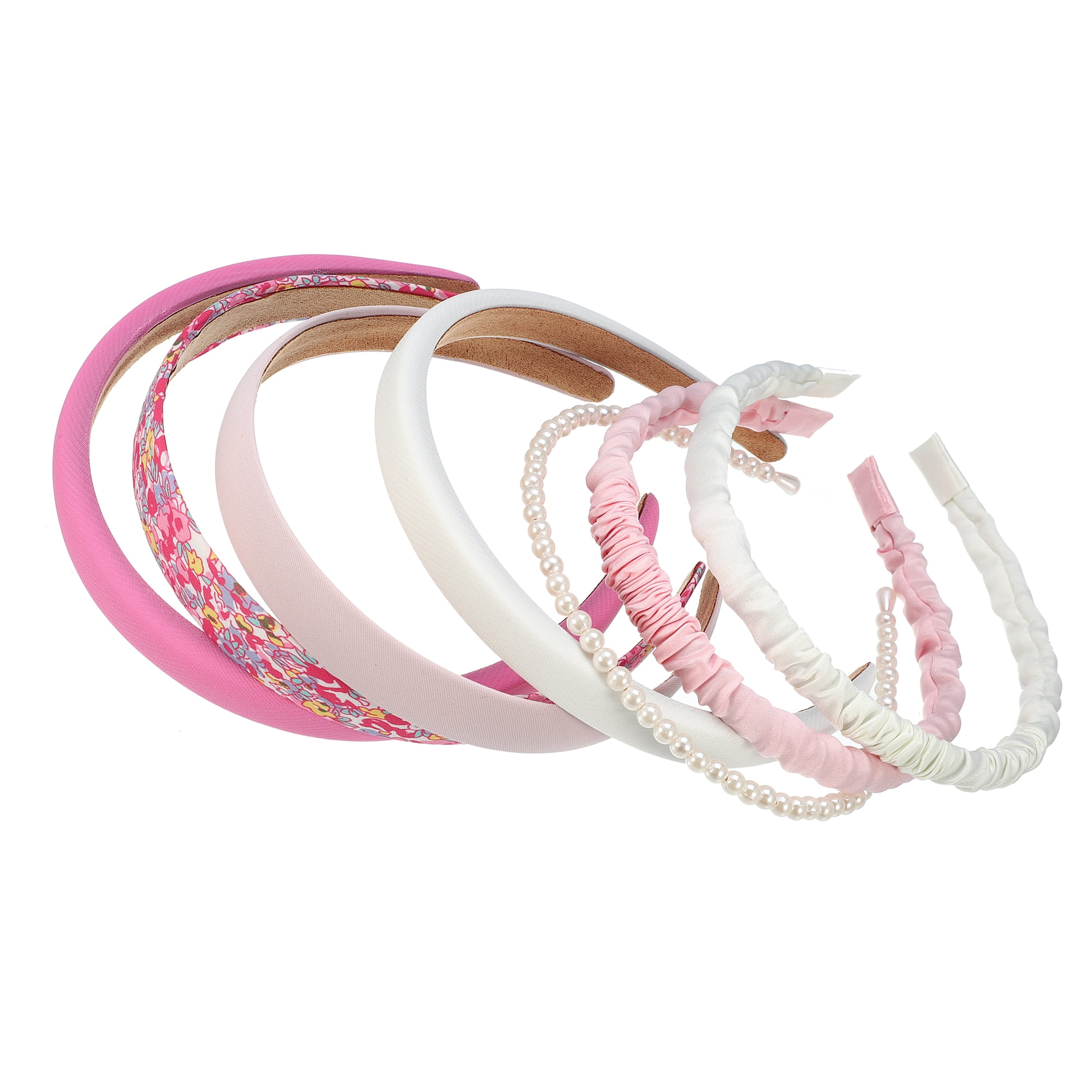 Unique Bargains 7pcs Fashion Headbands Set Different Designs Headbands ...