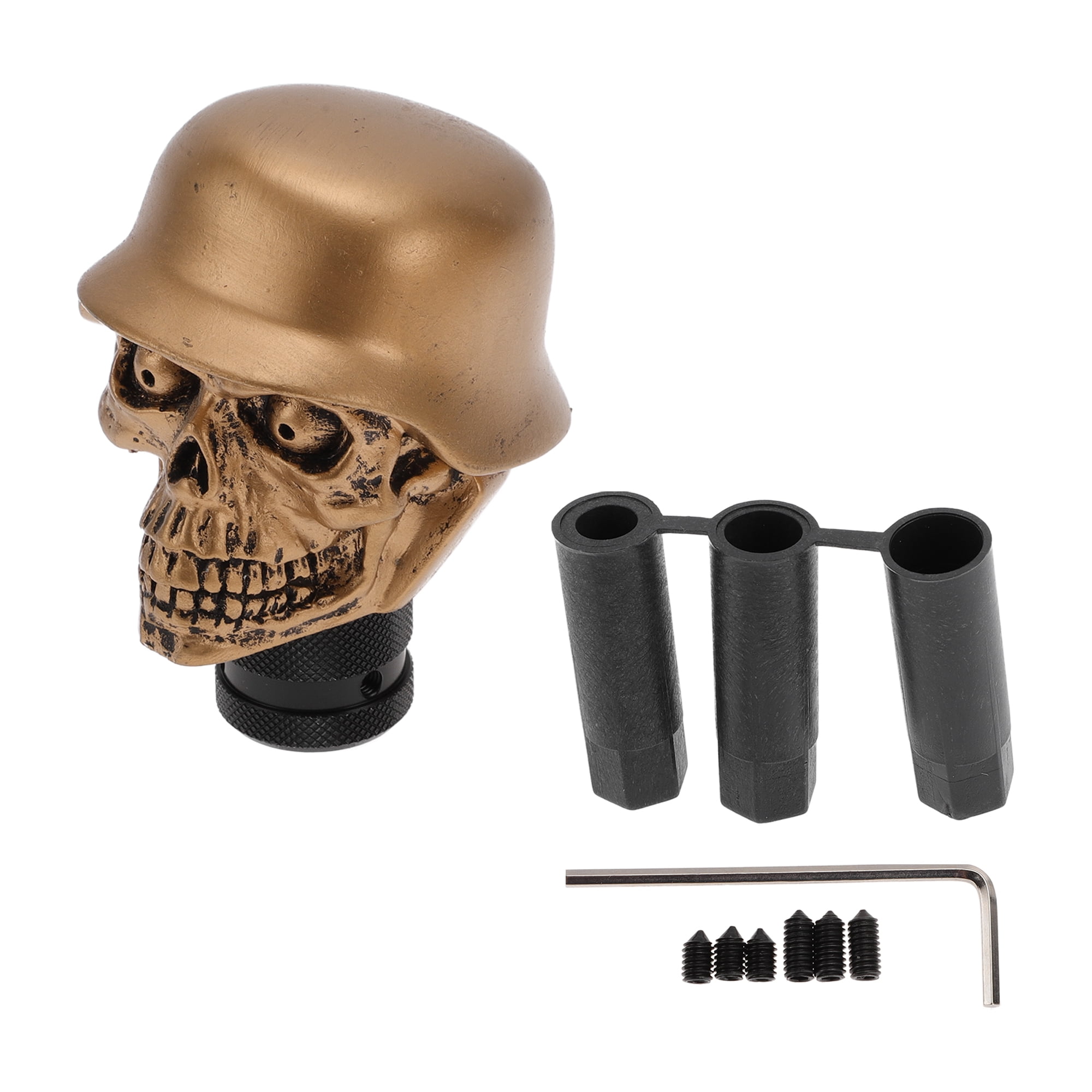 Unique Bargains 8.6cm Gear Shift Knob Resin Skull for Automatic and ...
