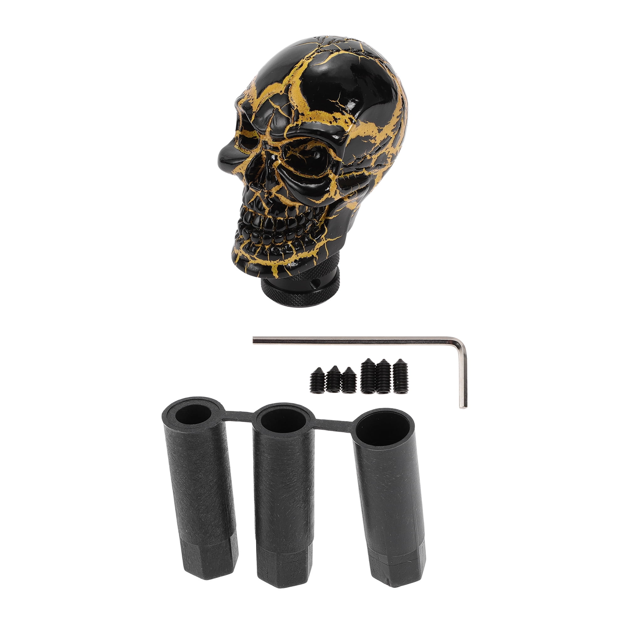 Unique Bargains 8.7cm Gear Shift Knob Resin Skull for Automatic and ...