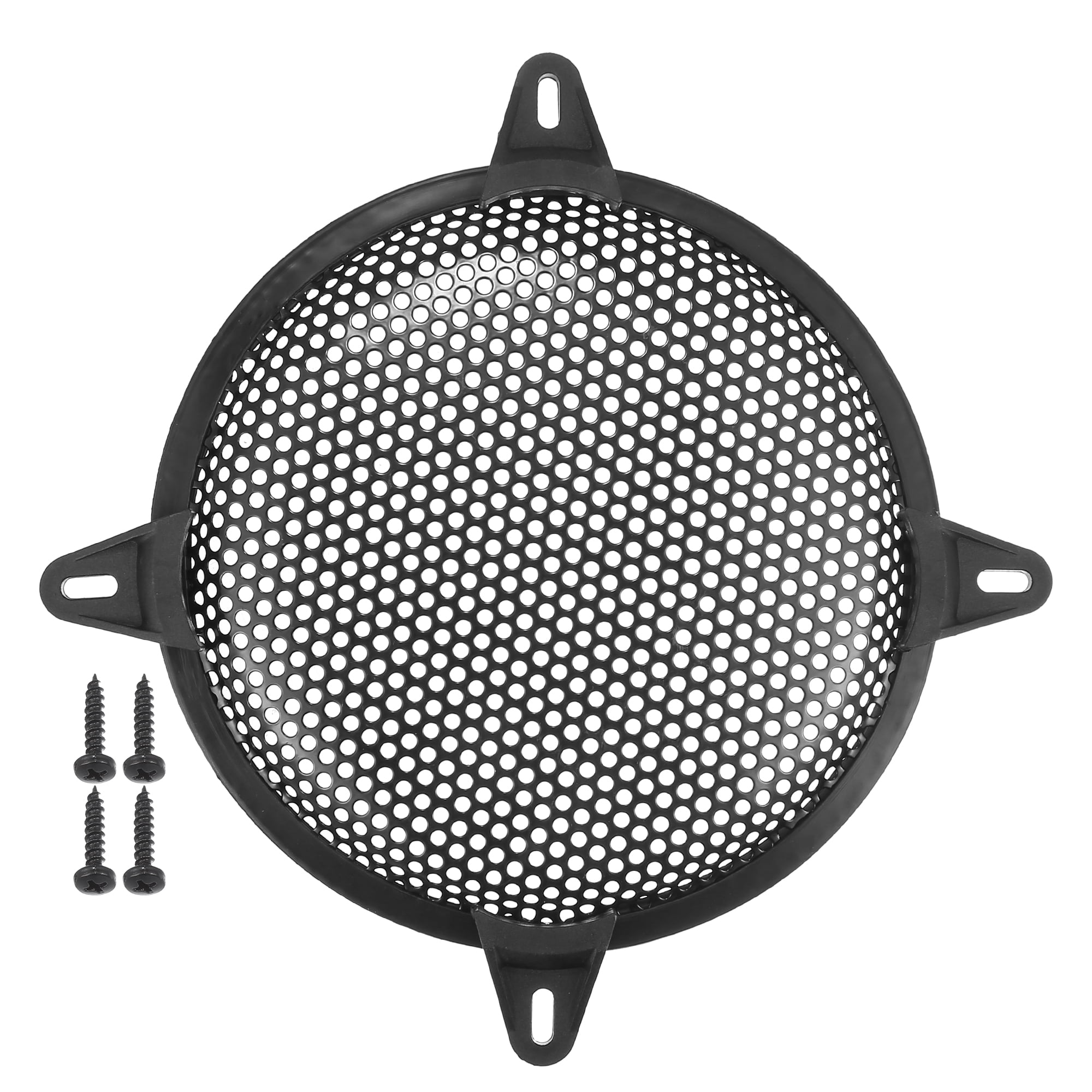 Unique Bargains 8" Car Speaker Grills Cover Mesh Round 8 Inch Audio ...