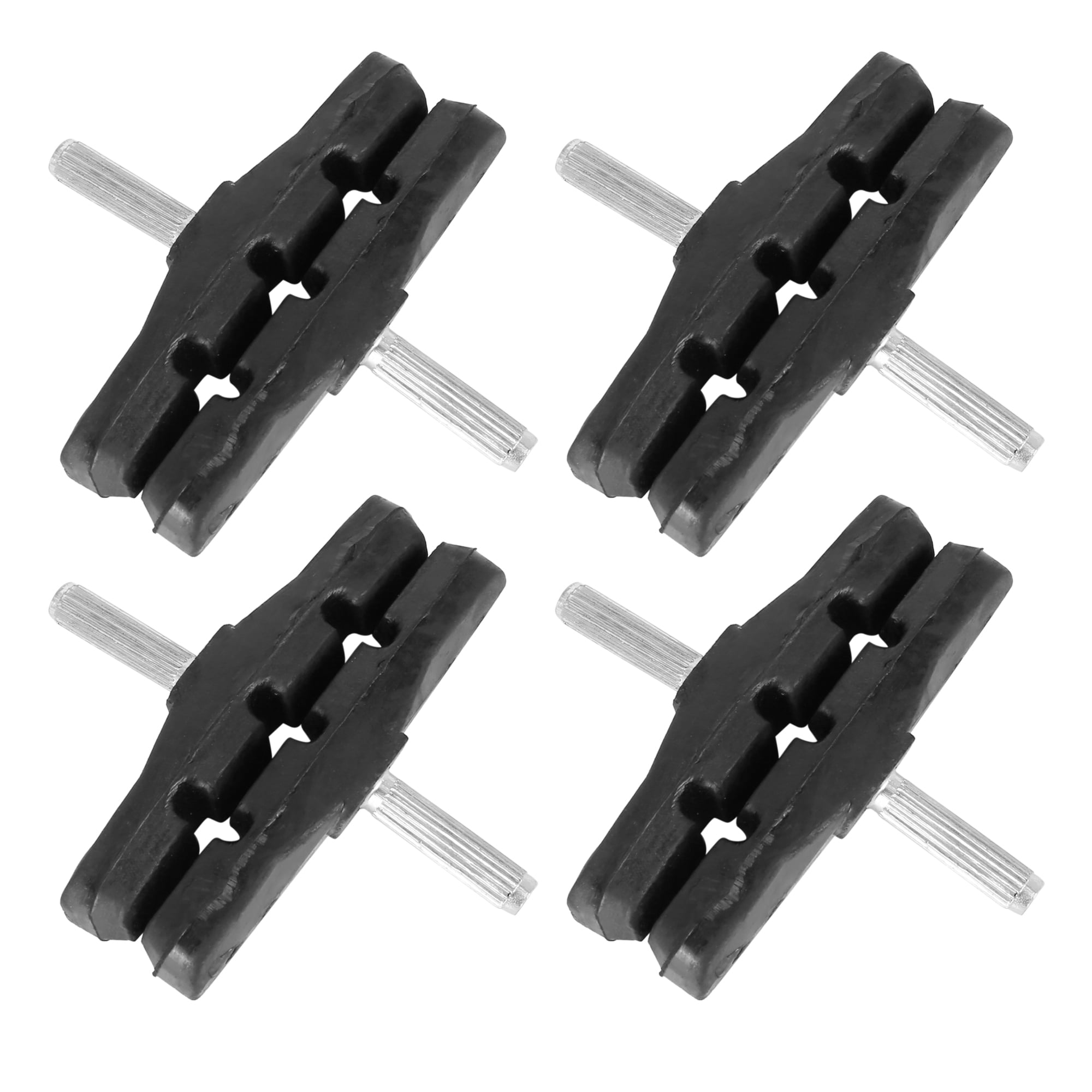 Unique Bargains 8 Pair Bike Brake Pads Bicycle Block Pads Threadless ...