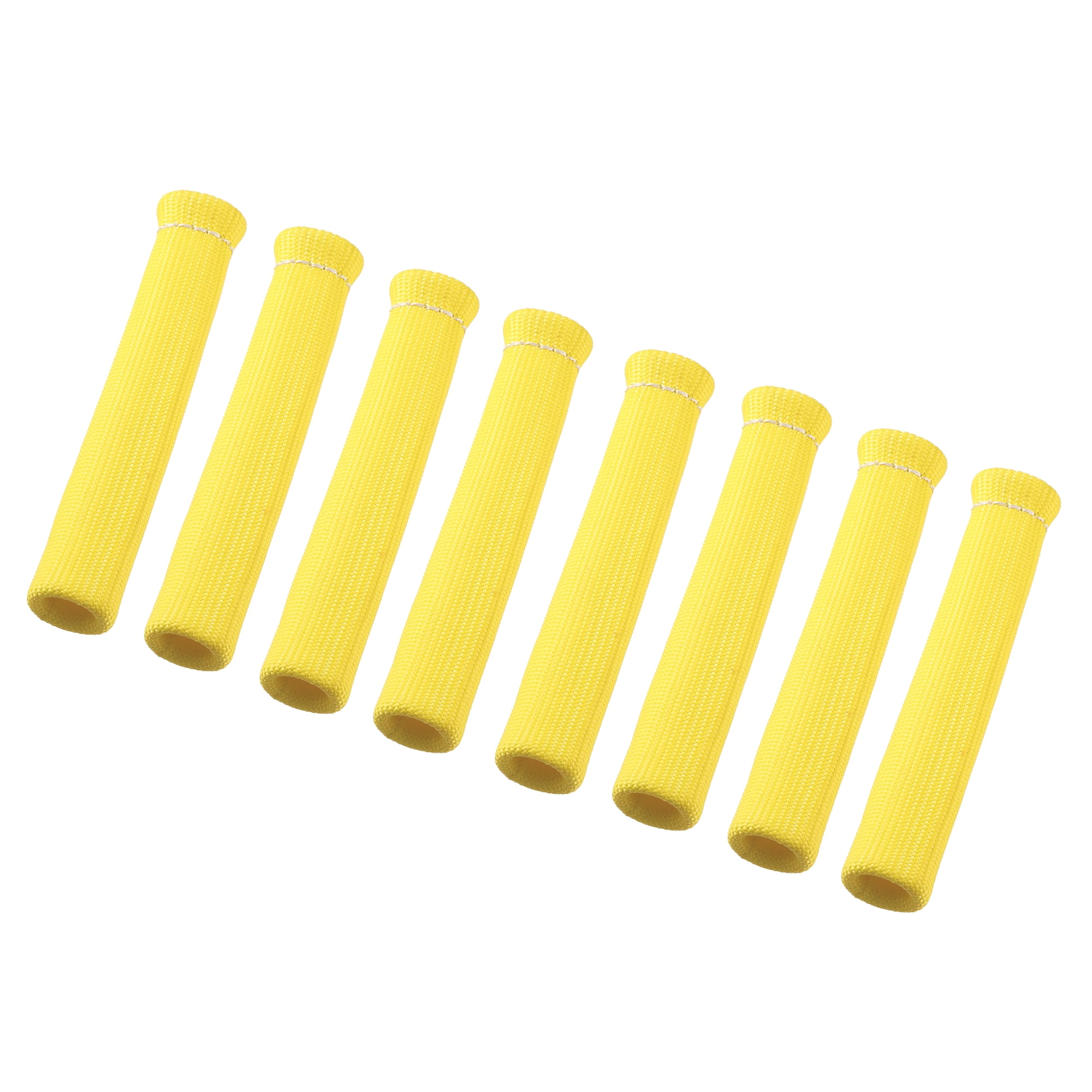 Unique Bargains 8 Pcs High Heat Shield Engine Spark Plug Wire Boots ...