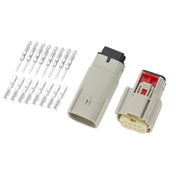 Unique Bargains 8 Pin Auto Wiring Harness Connector Plug Waterproof ...