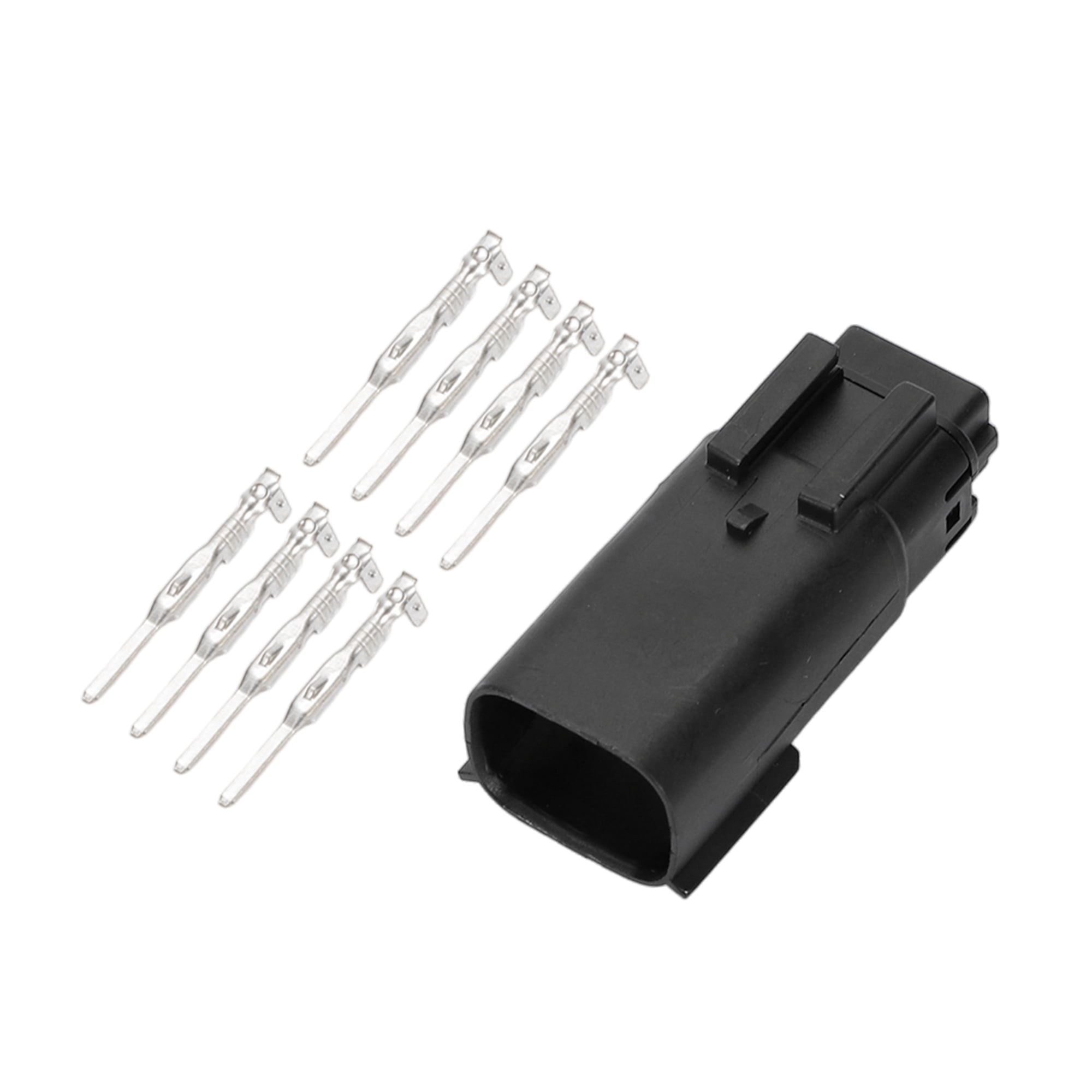 Unique Bargains 8 Pin Headlight Waterproof Connector Plug Male Wire ...