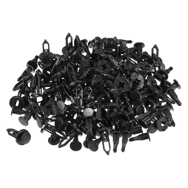 Unique Bargains 80 Pcs Car Front Bumper Retainers Clips Push Type ...