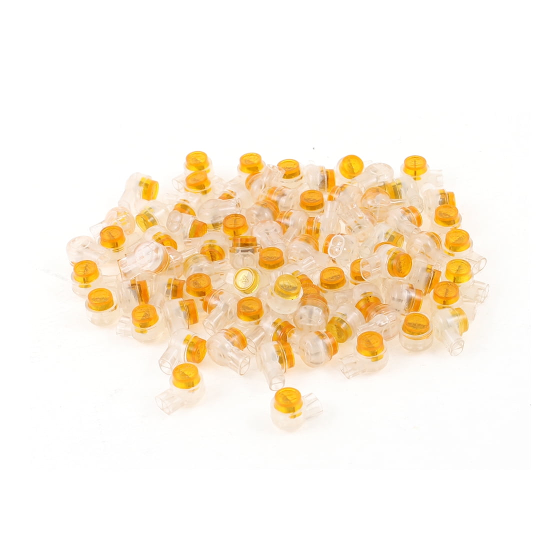 Unique Bargains 80Pcs Data Phone Wire Splice 2 Ports UY Connectors ...