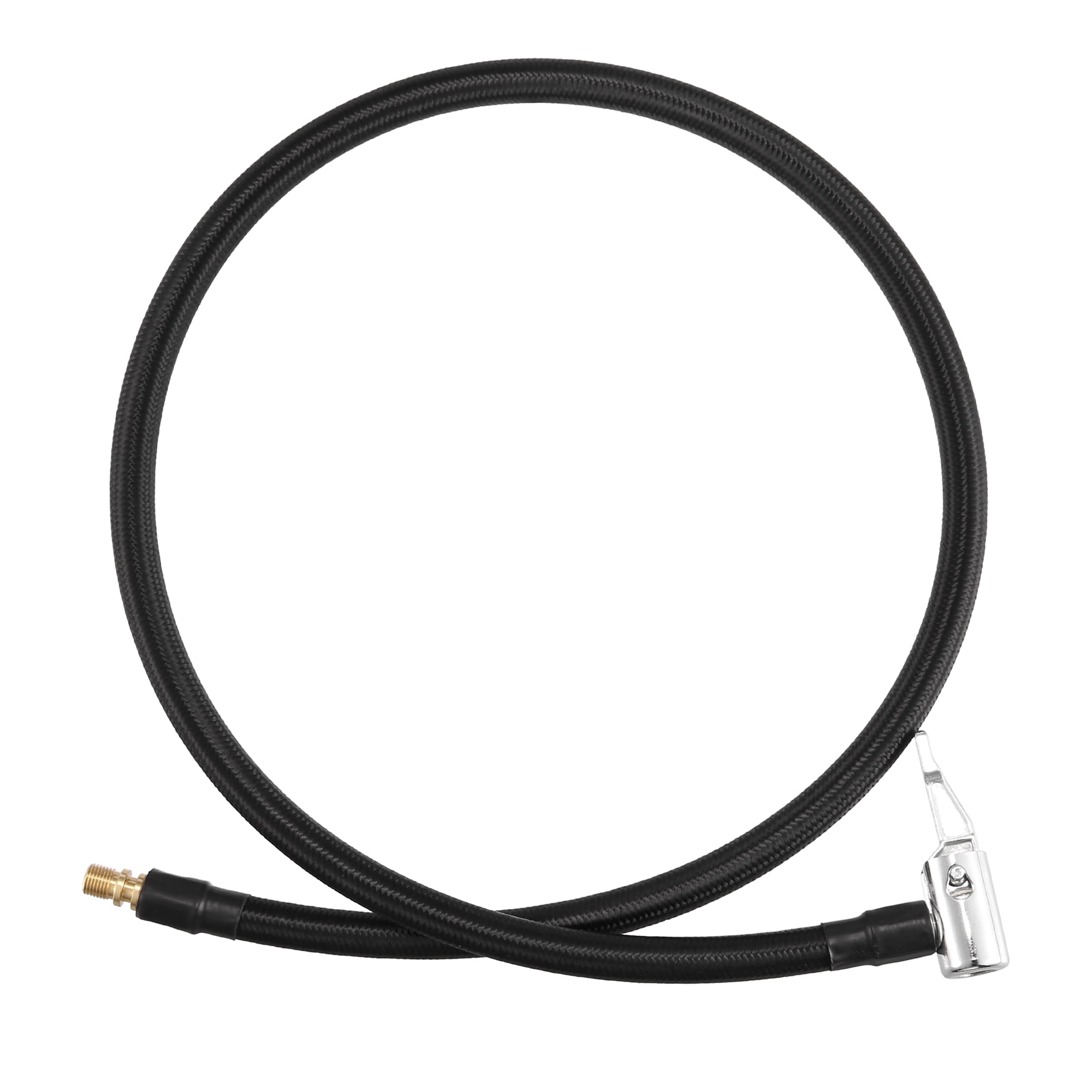 Unique Bargains 80cm Tire Inflator Hose Adapter Locking Tube Air Valve ...