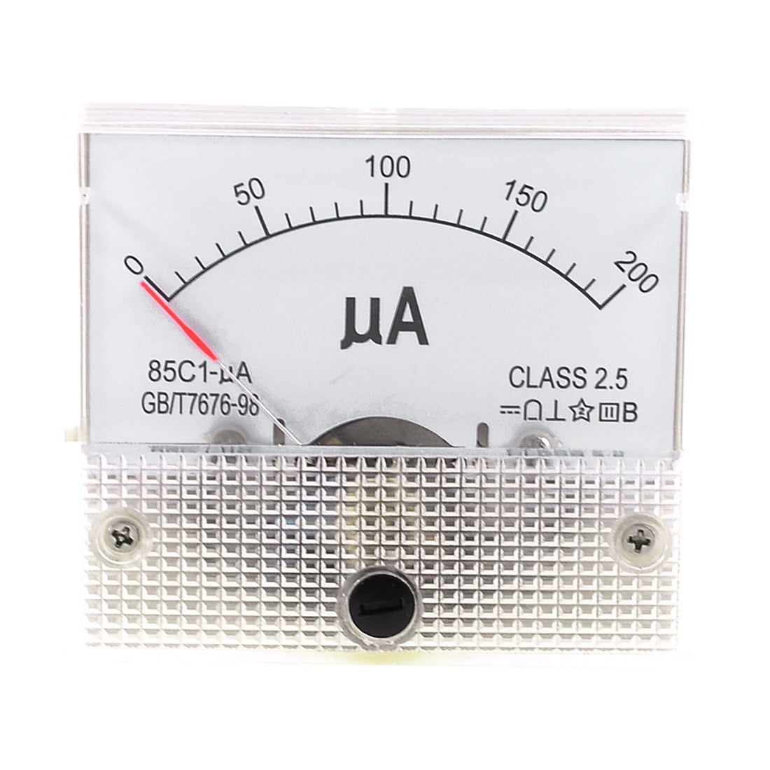 Unique Bargains 85C1-uA Panel DC 0-200uA Current Measuring Tool ...