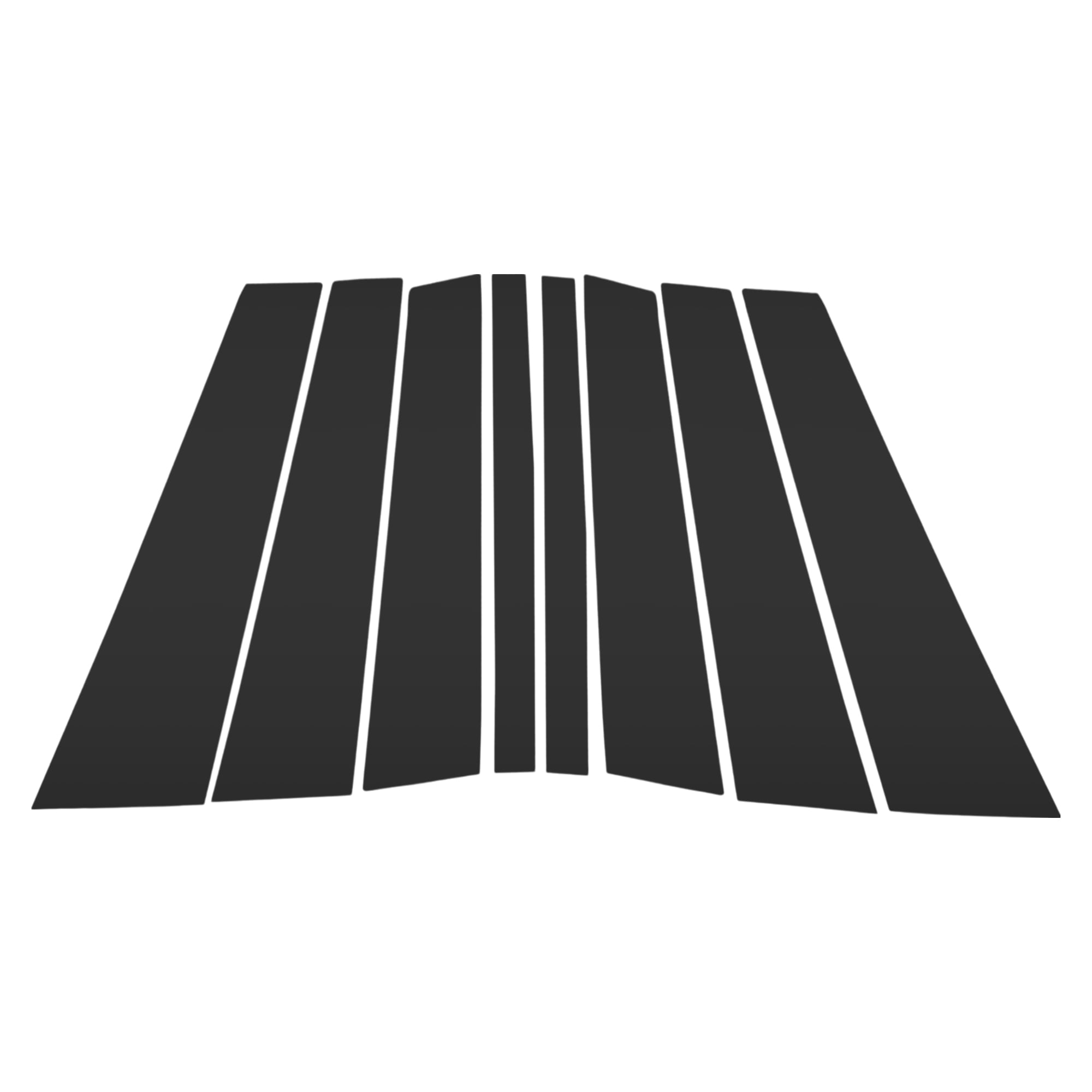 Unique Bargains 8Pcs Door Pillar Window Trim Anti Scratch Sticker for ...