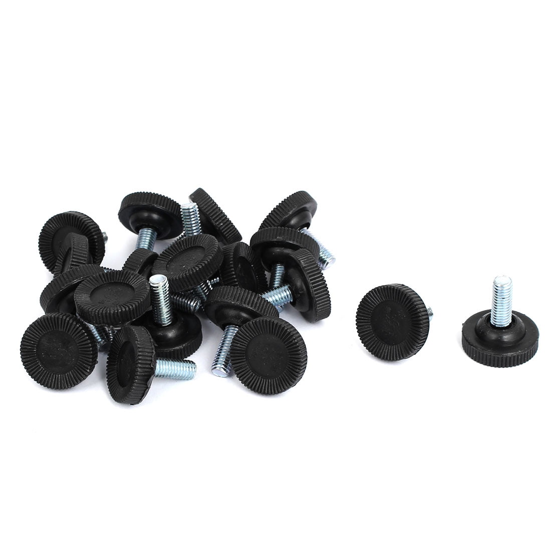 Unique Bargains 8mm x 20mm Thread Adjustable Screw On Type Furniture ...