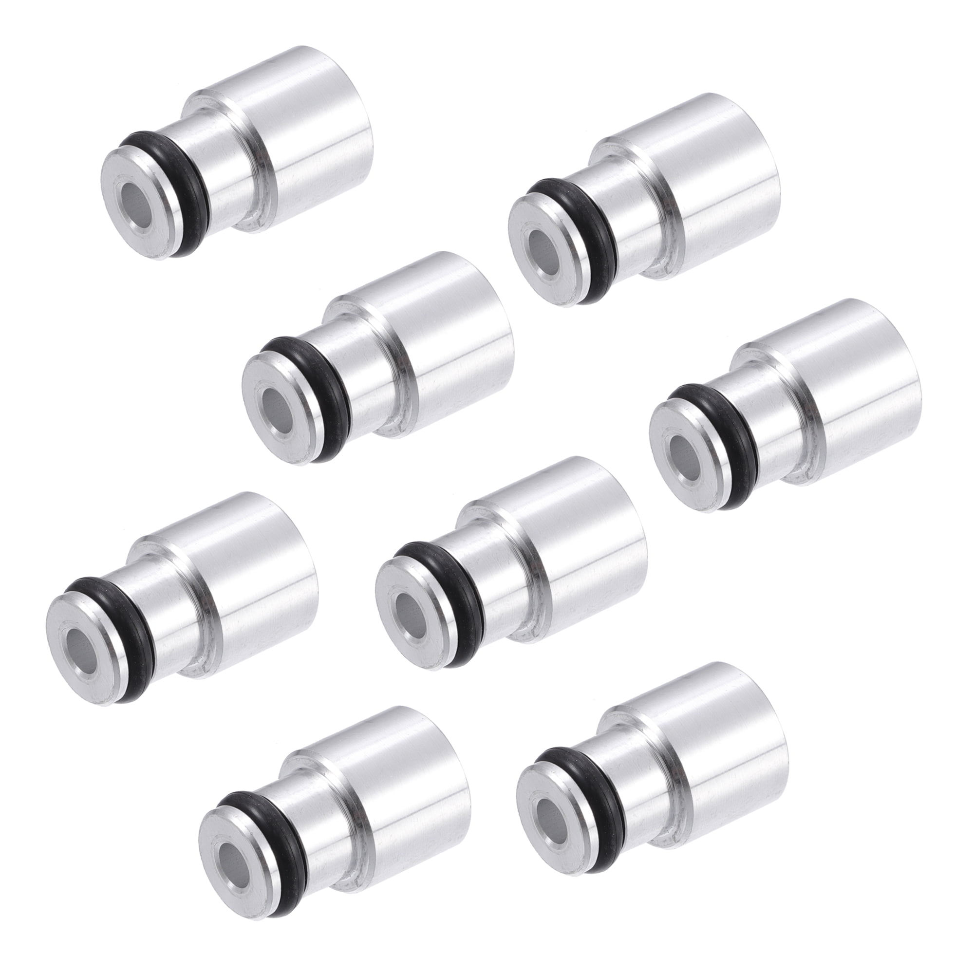 Unique Bargains 8pcs Car Fuel Injector Spacer Set Intake Manifold Truck ...
