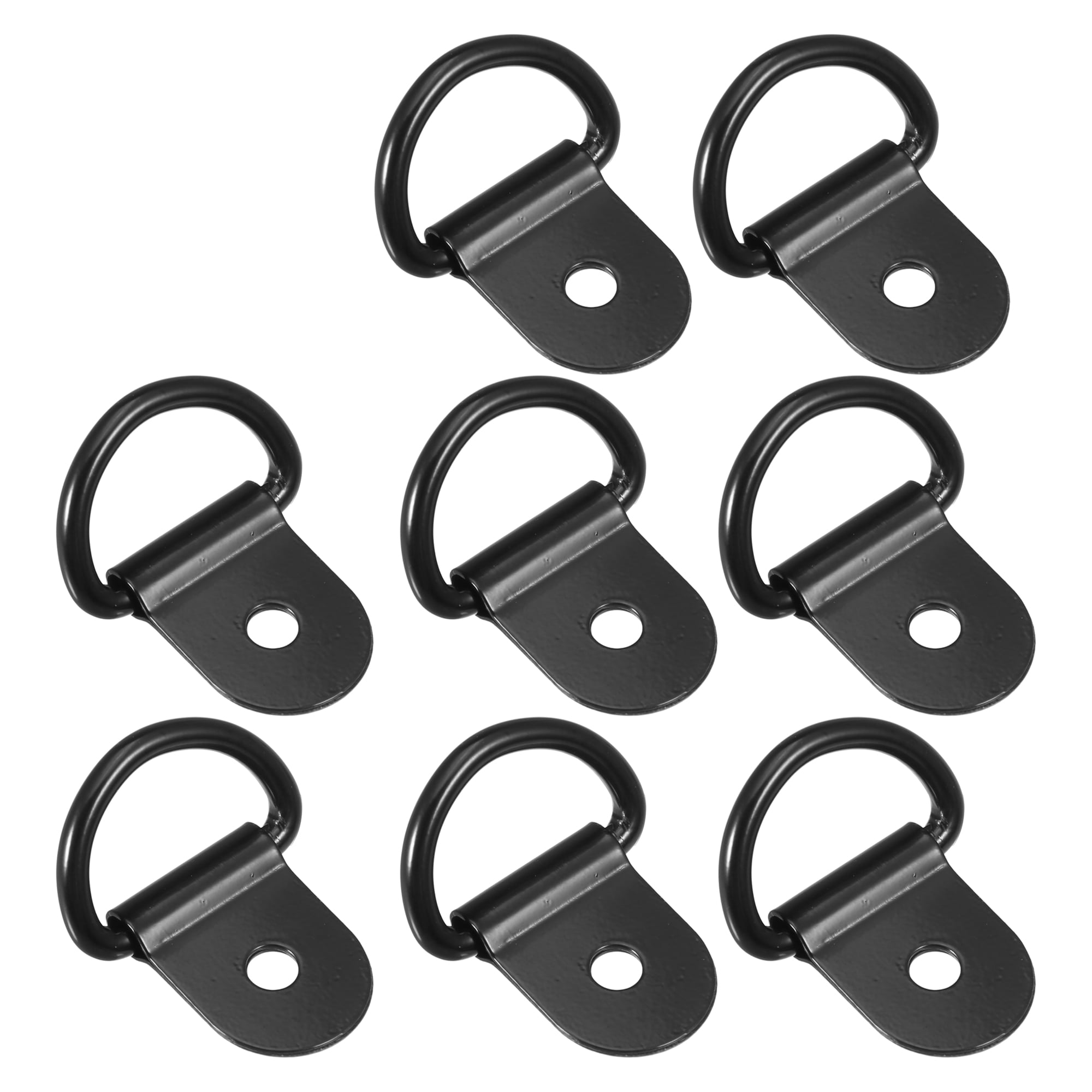 Unique Bargains 8pcs D Ring Tie Down Anchor 3mm Diameter D Rings Anchor Lashing Ring for Trailer ...