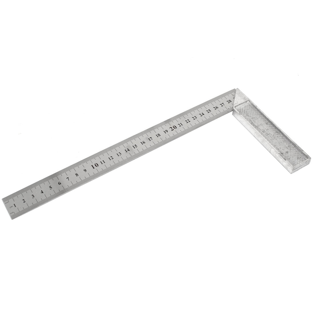 Unique Bargains 90 Degree Right Angle 30cm Measuring Angle Square Ruler ...