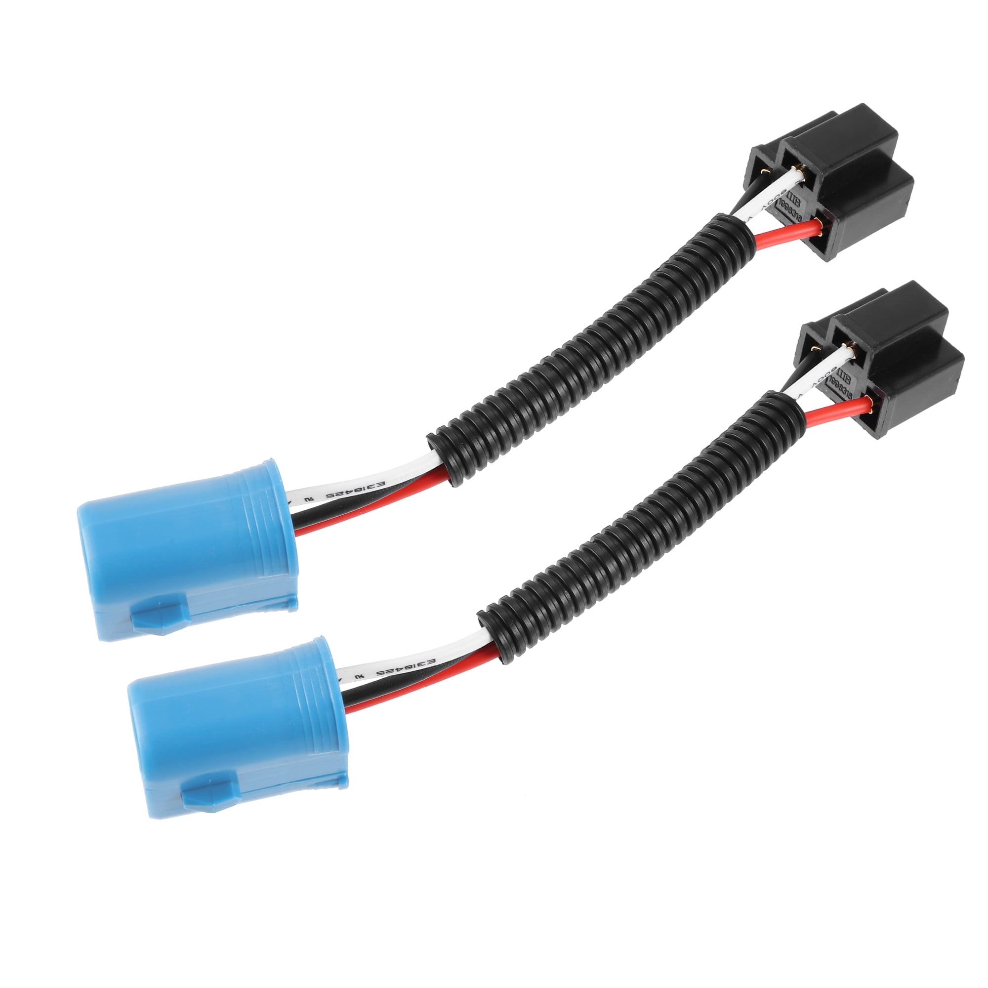Unique Bargains 9007 Male to H4 Female Plug Headlight Cable Harness ...
