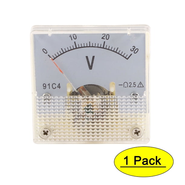 analog voltmeter dc