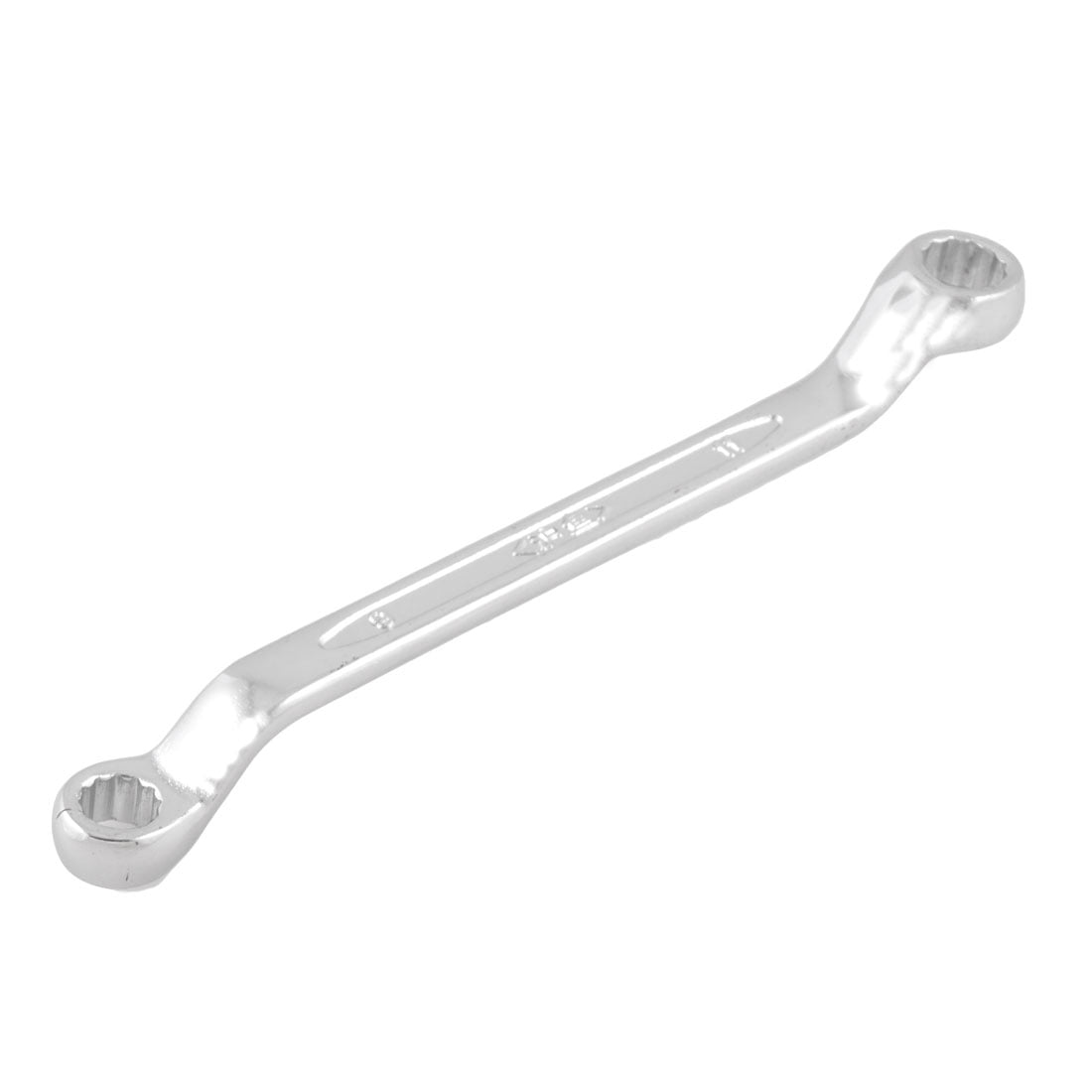 Unique Bargains 9mm 11mm Double End Offset 12 Point Box Wrench Spanner ...