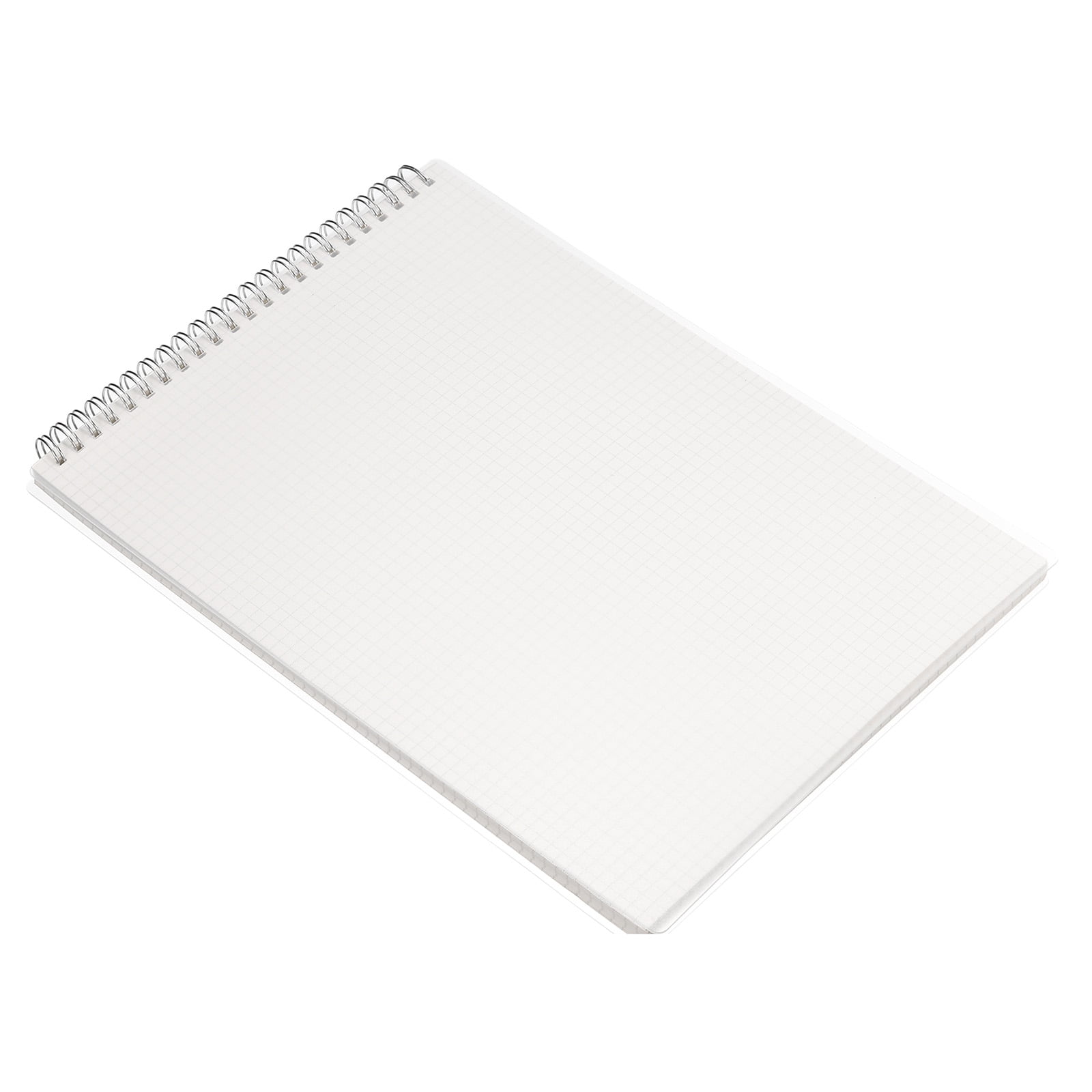 Unique Bargains A4 Top Spiral Graph Notebook 80 Sheets Grid Paper ...