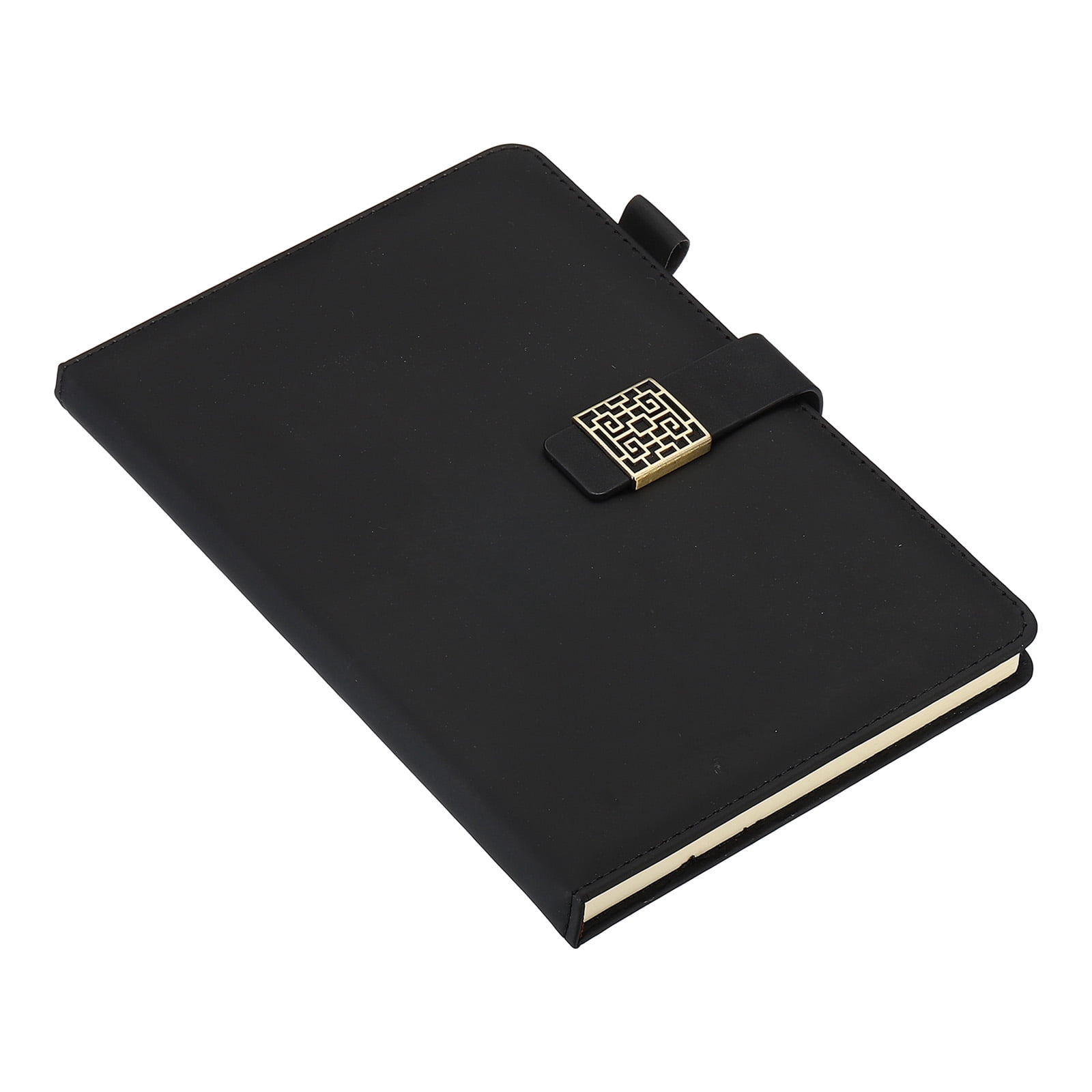 Unique Bargains A5 PU Leather Notebook Soft Cover 100 Sheet 80 Gsm ...