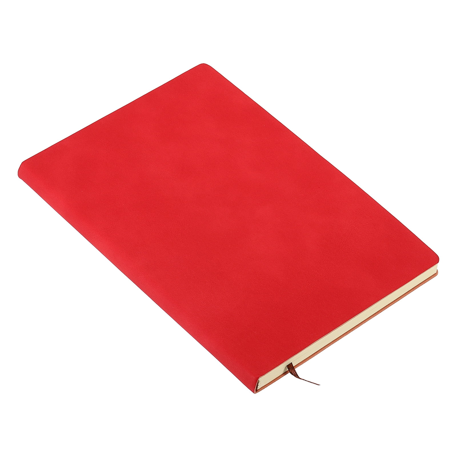 Unique Bargains A5 PU Leather Notebook Soft Cover with 100 Sheets 80 ...