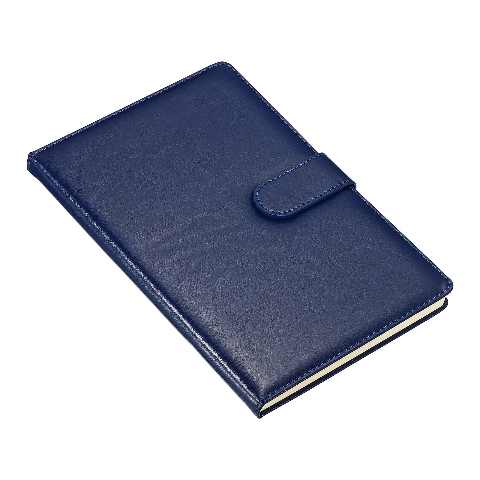 Unique Bargains A5 PU Leather Notebook Soft PU Cover 100 Sheets 80 Gsm ...