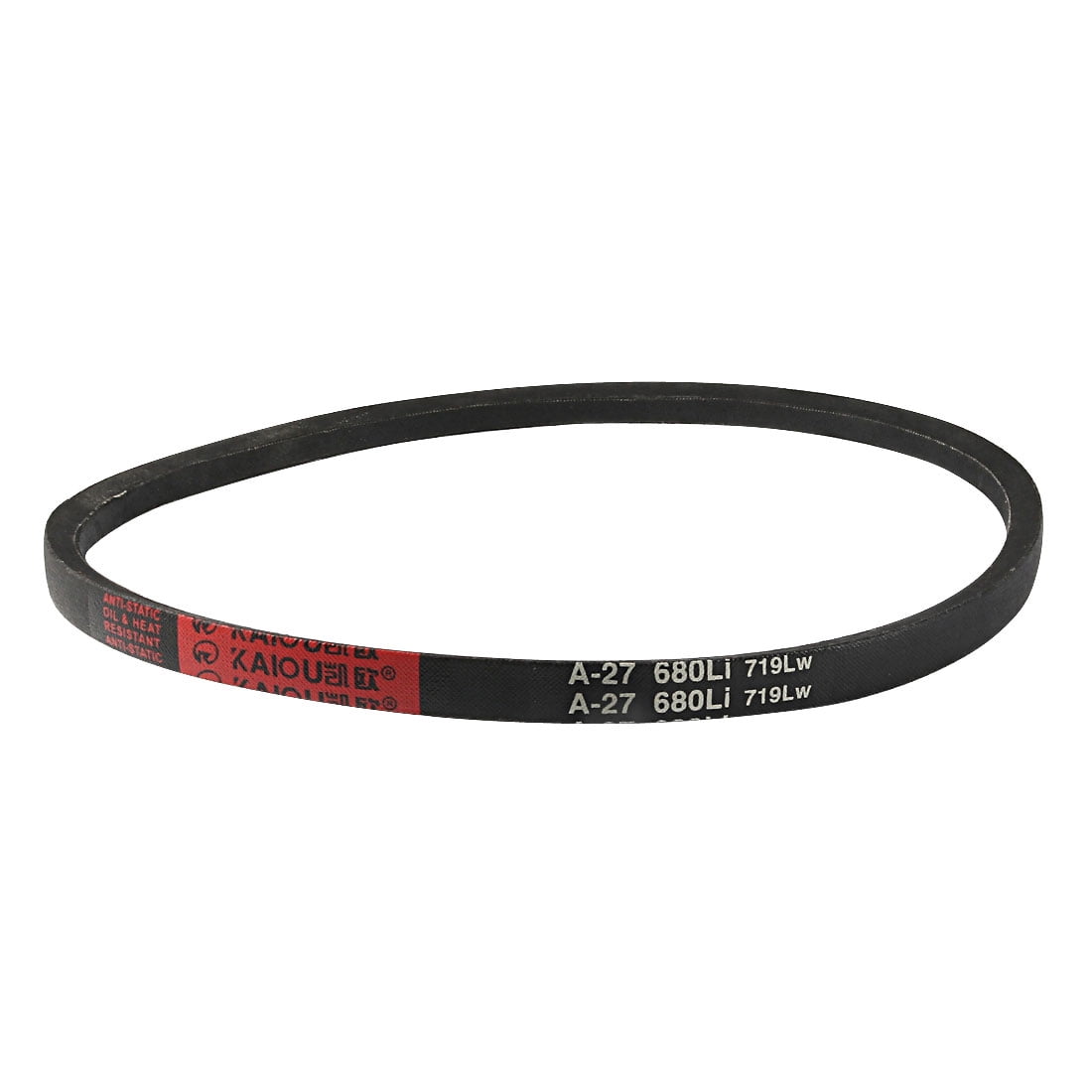 Unique Bargains A680 Industrial Lawn Mower Rubber V Belt 12mm Width 26. ...