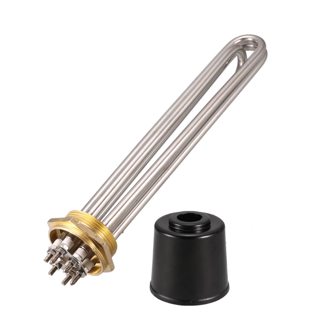 Unique Bargains AC 220V 6KW Stainless Steel Water Boil Tubular Bundle ...