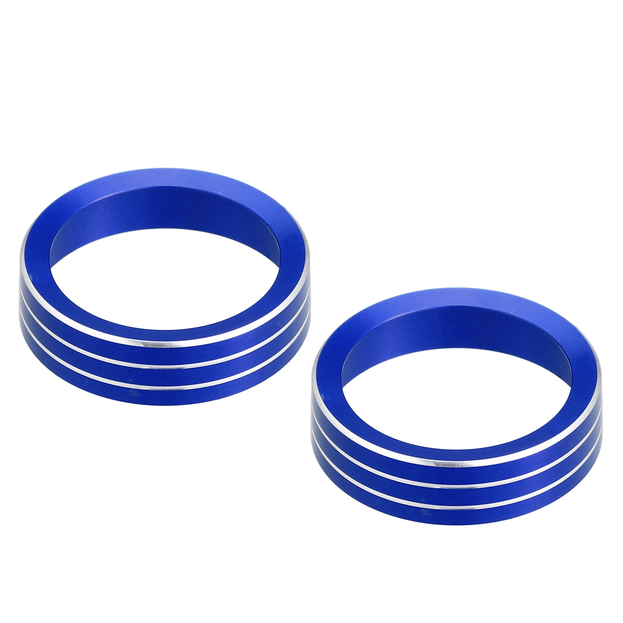Unique Bargains AC Knob Ring Cover Climate Control Knob Covers for ...
