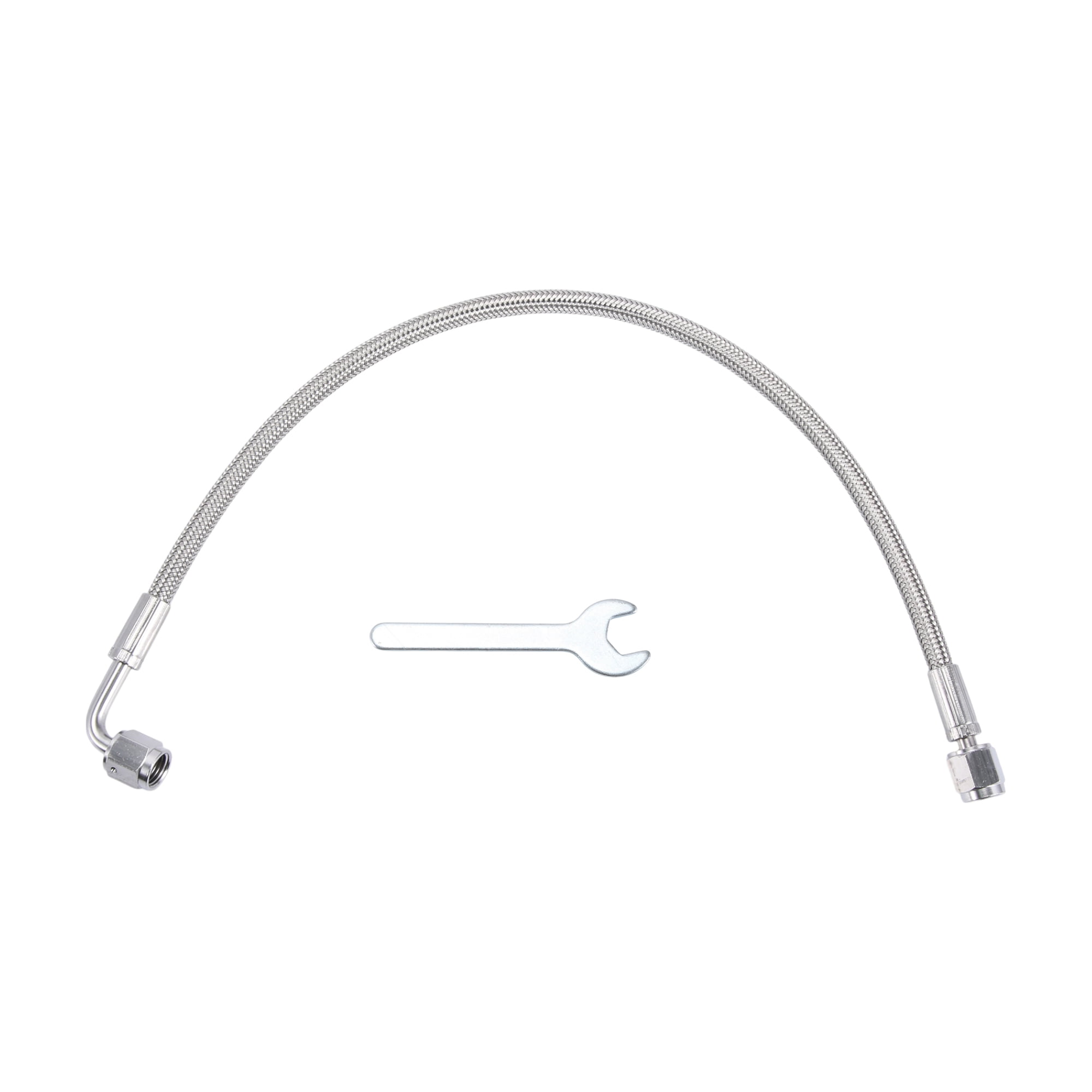 Unique Bargains AN-4 Turbo Oil Feed Line Kit 1.16ft Pressure Remote ...