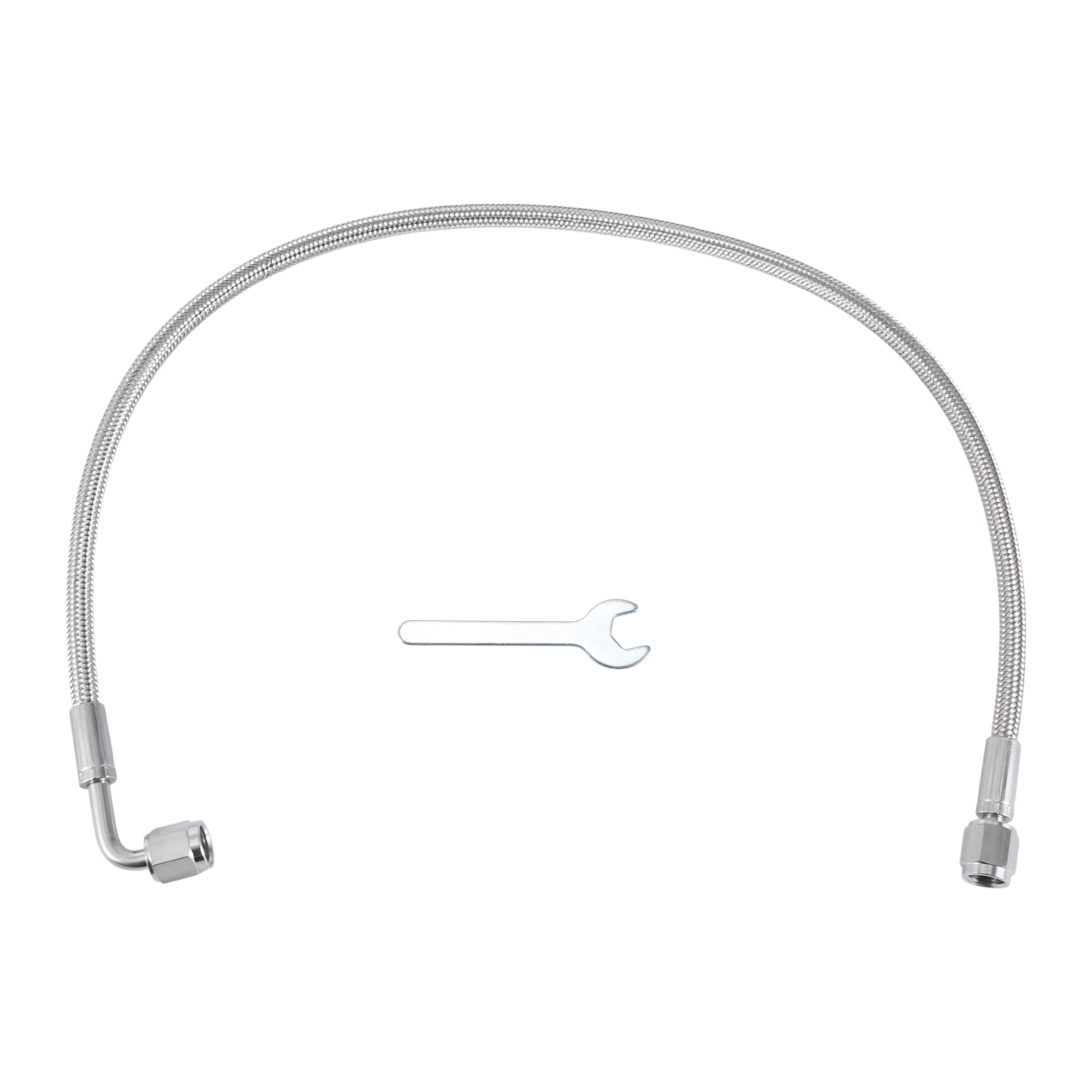 Unique Bargains AN-4 Turbo Oil Feed Line Kit 1.74ft Pressure Remote ...