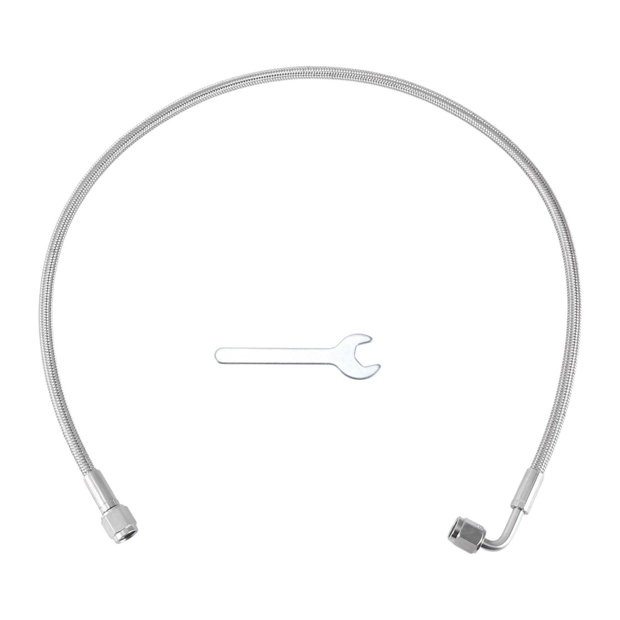 Unique Bargains AN-4 Turbo Oil Feed Line Kit 2.5ft Pressure Remote ...