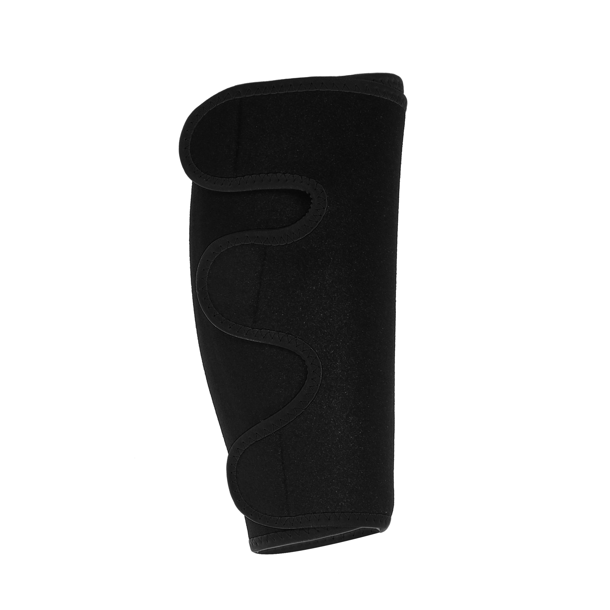 Unique Bargains Adjustable Calf Compression Brace Black for Running ...