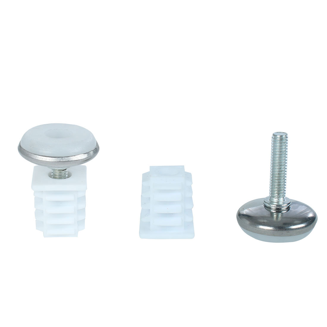 Unique Bargains Adjustable Leveling feet 19 x 19mm Square Inserts ...